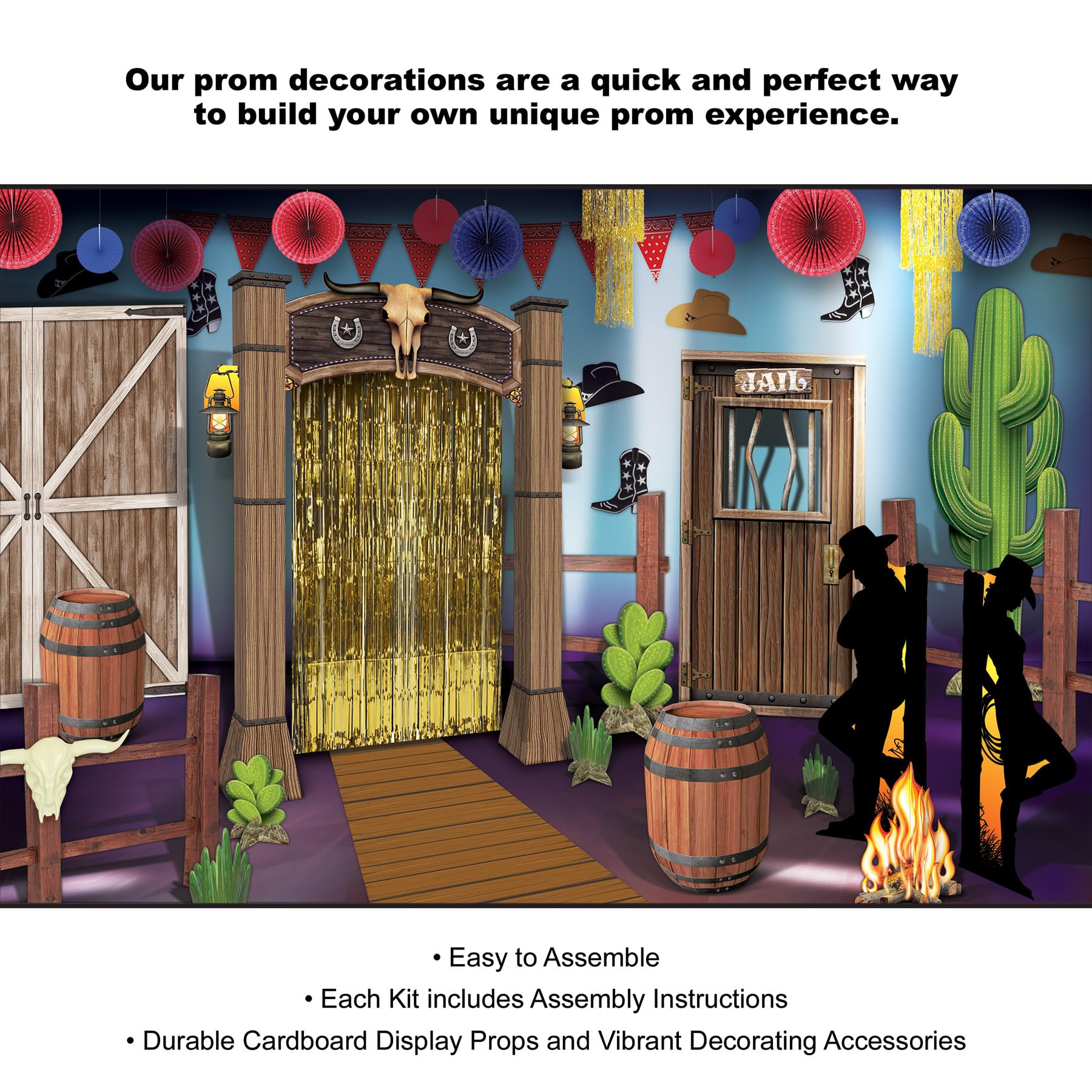 Wild Wild West Decorations