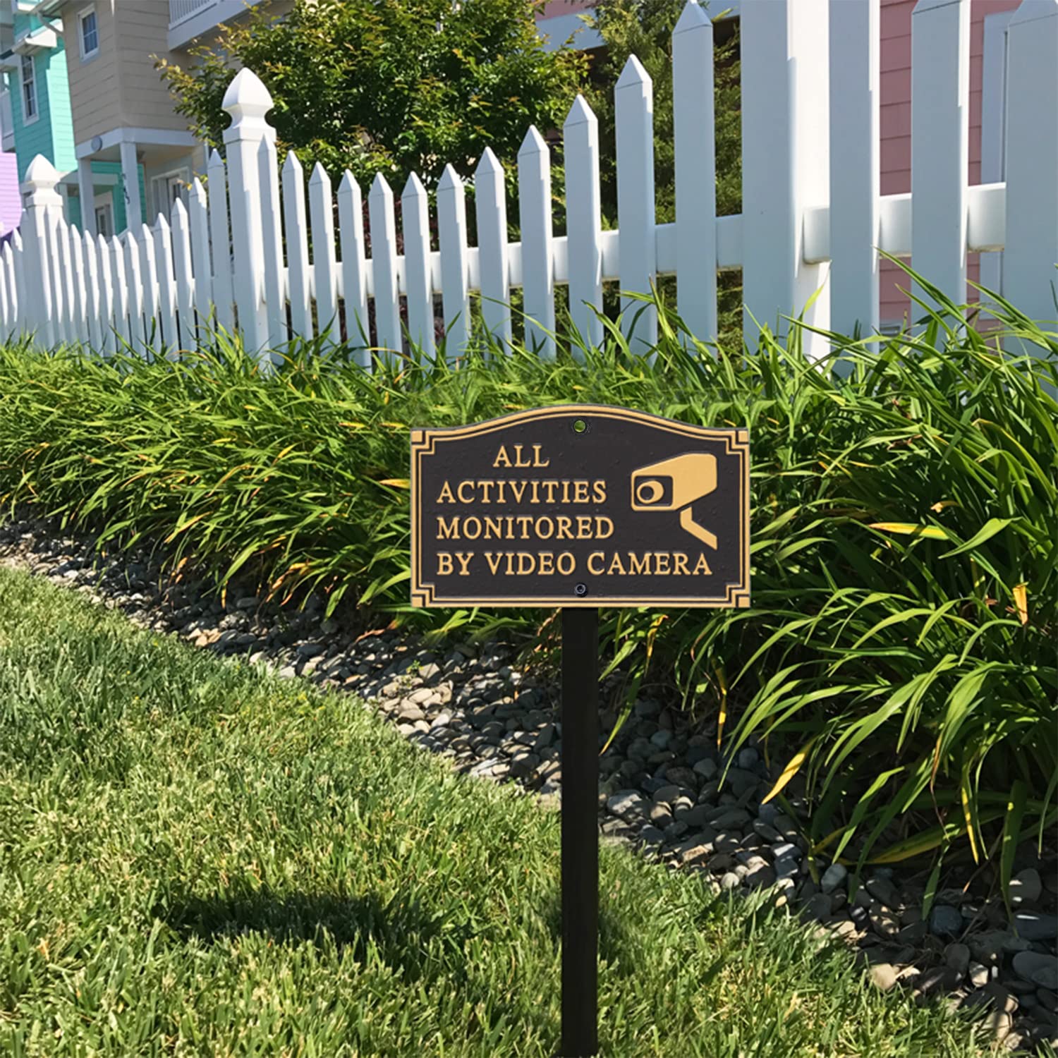 Driveway Marker SmartSign Private Drive Plaque With Stake - Heavy Duty ...