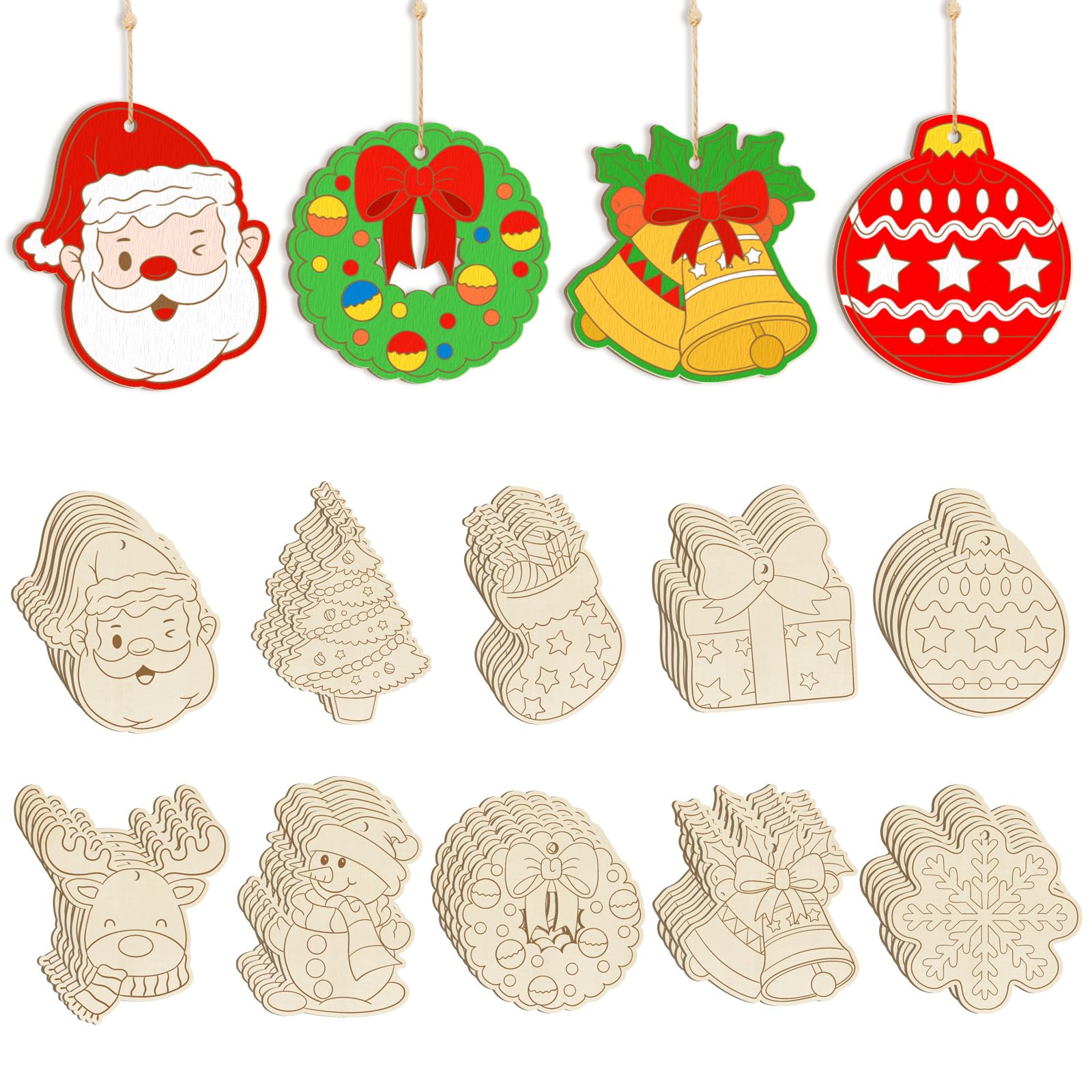 50 Pcs Yellow Jingle Bells Metal Round Bells Craft Bells Small Bells ...