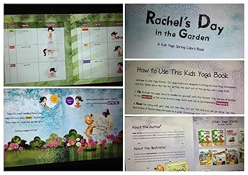 Amazon.com: Rachel's Day in the Garden: A Kids Yoga Spring Colors Book ...