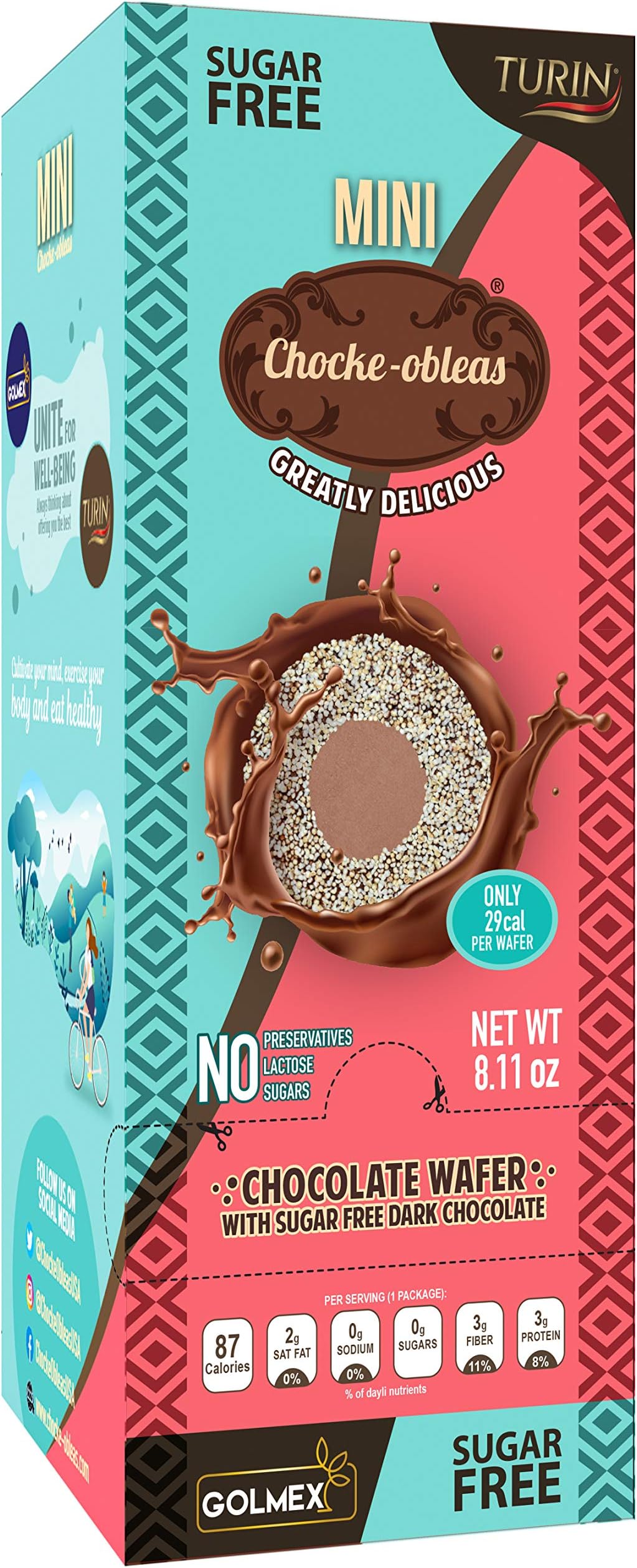 Amazon.com: TASTHY Amaranth Wafers/Obleas Healthy Chocolate Filled ...