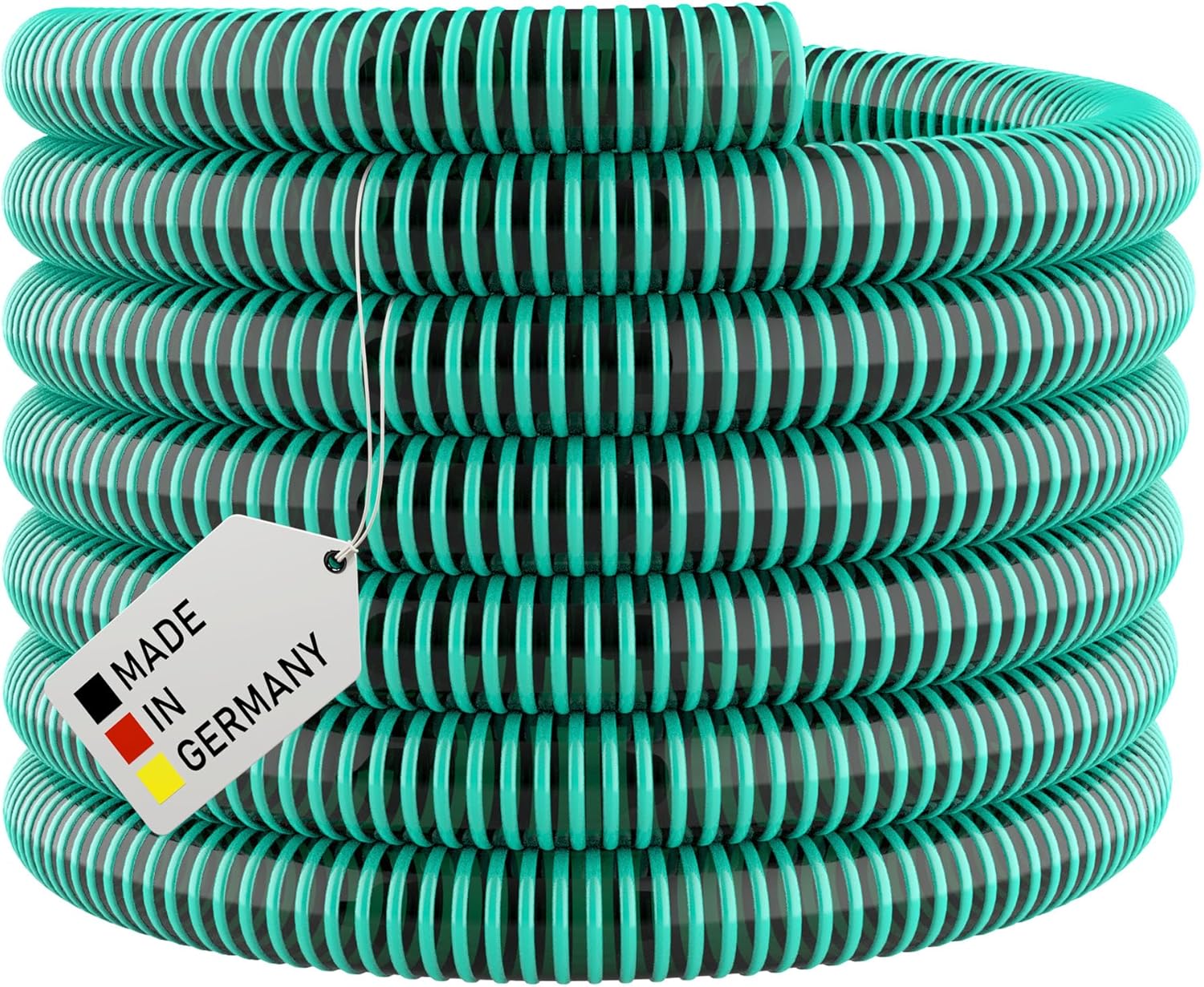 AWM® sugeslange grøn 1 1/4" (32 mm) spiralslange transportslange ...