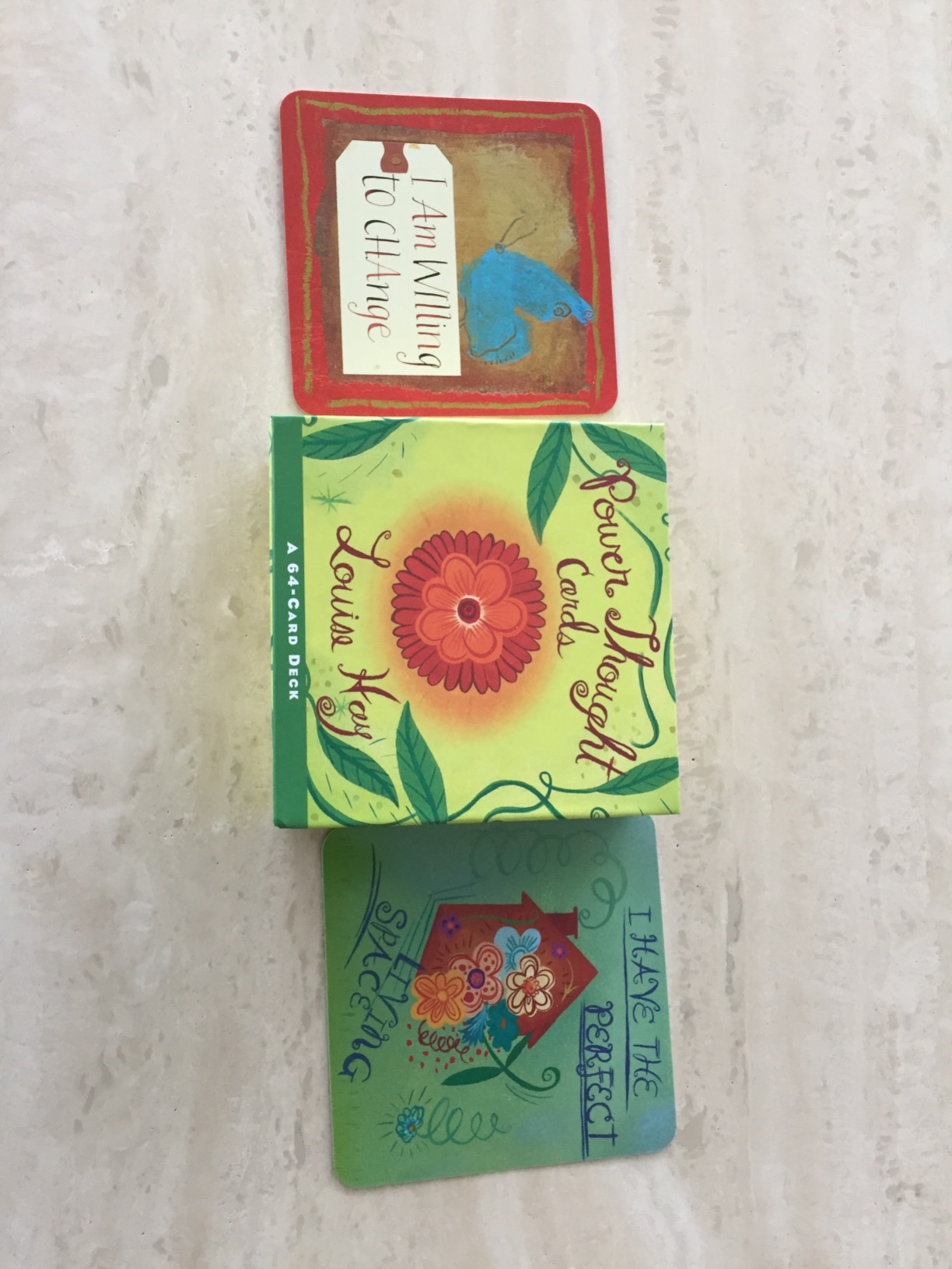 Power Thought Cards: 64 Positive Affirmation Cards for Self-Love ...