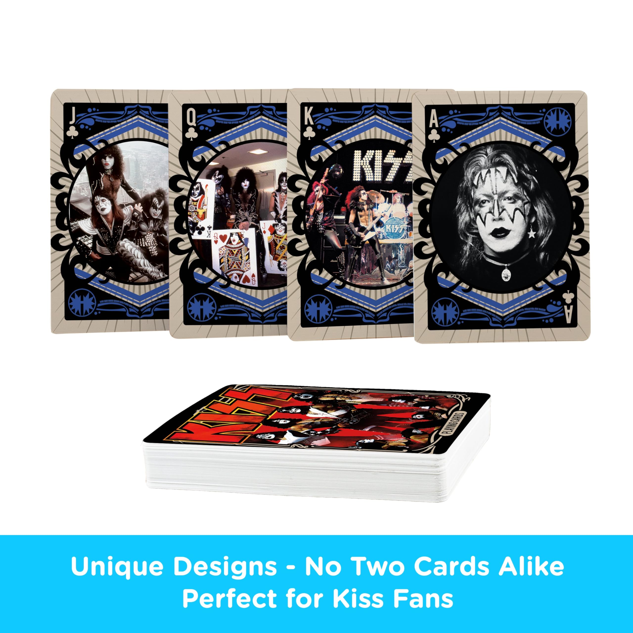 Snapklik.com : AQUARIUS KISS Playing Cards - KISS Themed Deck Of Cards ...