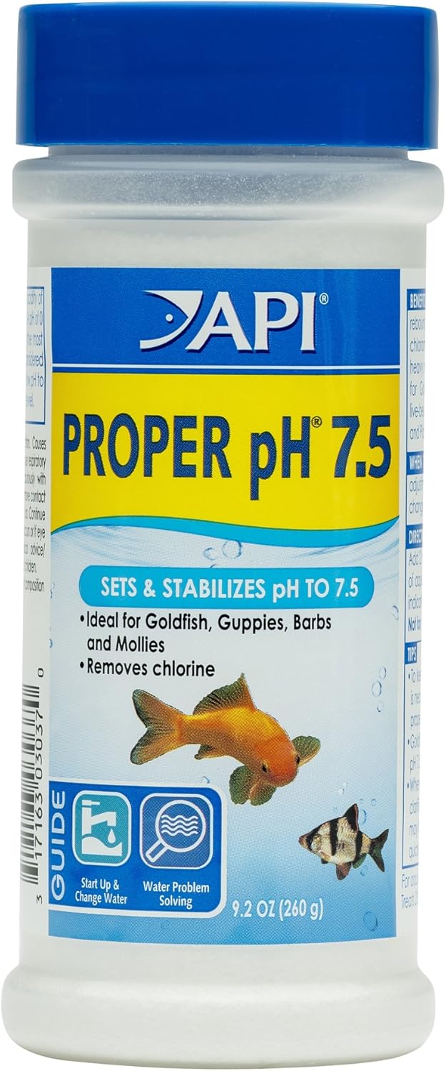 API PROPER pH 7.5 Freshwater Aquarium Water pH Stabilizer 260 g ...