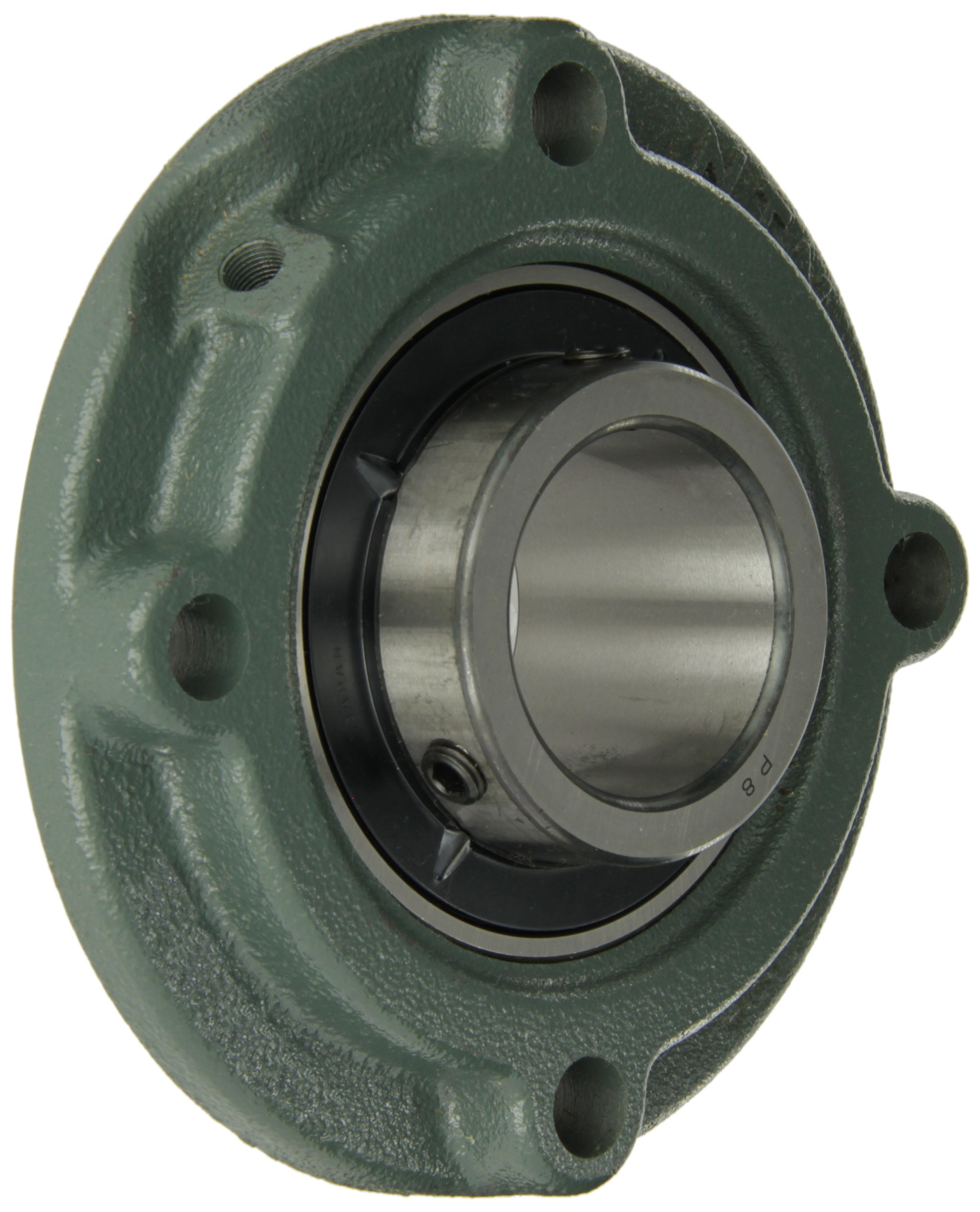 NTN UCFCX12D1 Medium Duty Piloted Flange Bearing, 4 Bolts, Setscrew ...