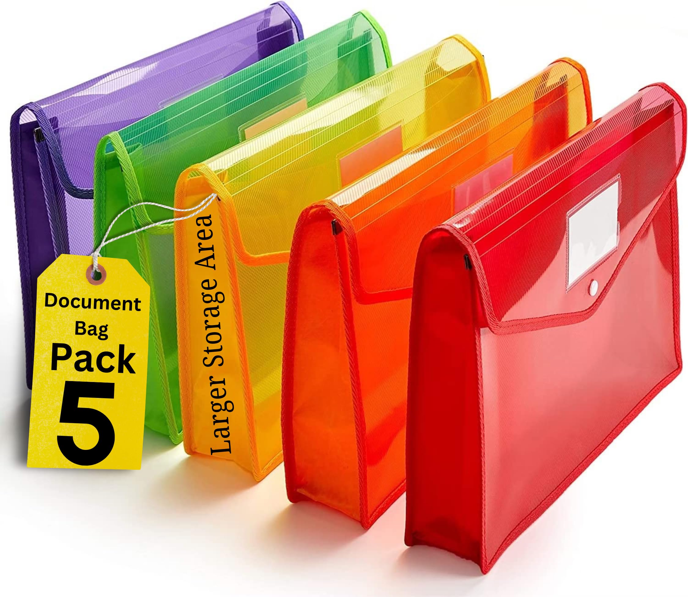 FUTURE X Envelope Folder For Documents Transparent, Plastic A4 ...