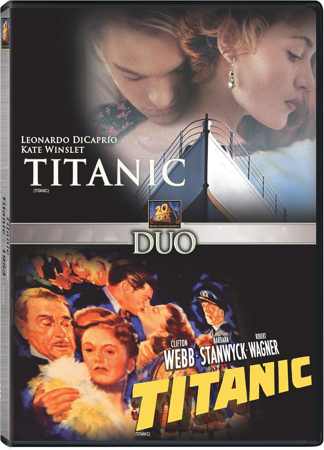 Titanic 2 Movies Collection: Titanic (1953) + Titanic (1997): Amazon.co ...