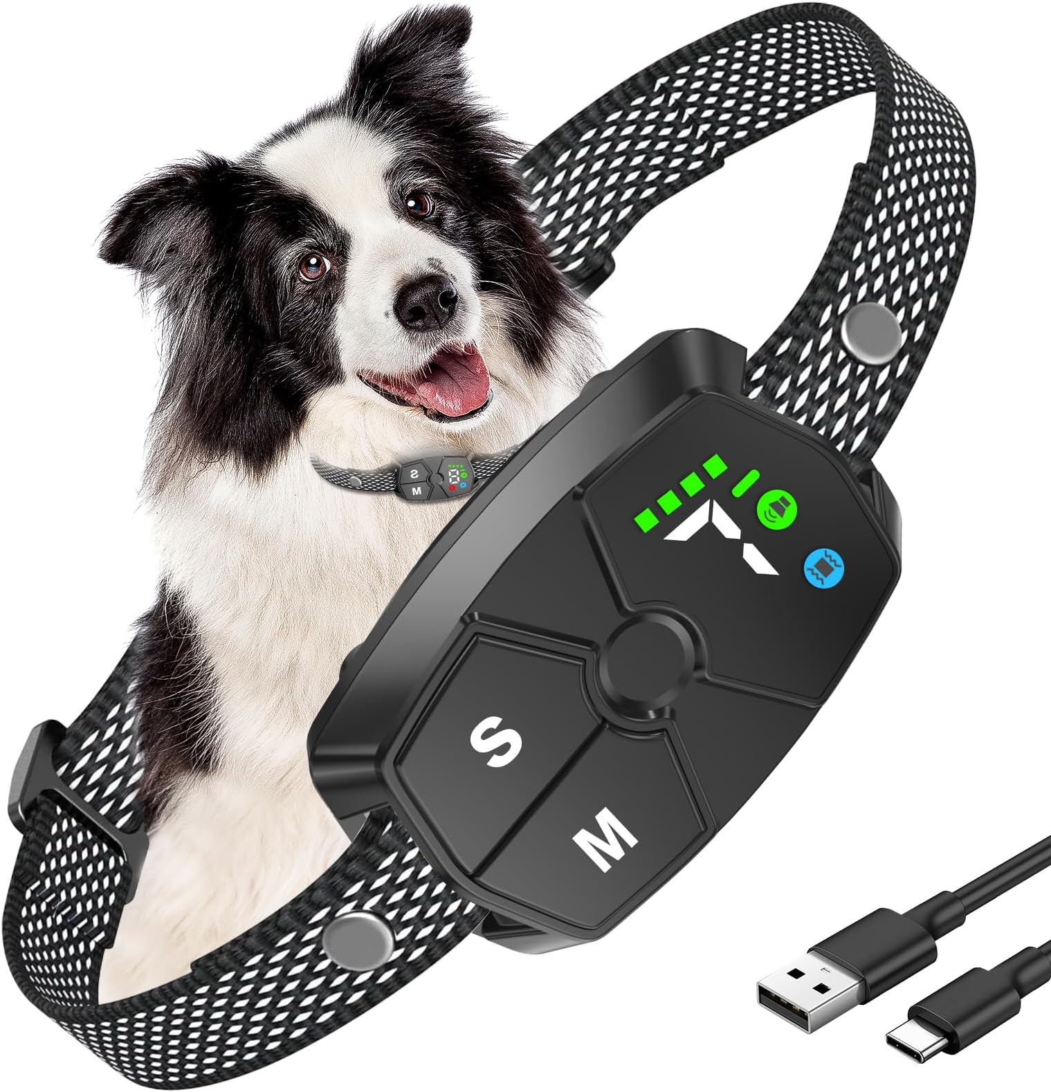 Amazon.com : Dog Bark Collar, Next-Gen Physical Vibration Sensor Bark ...