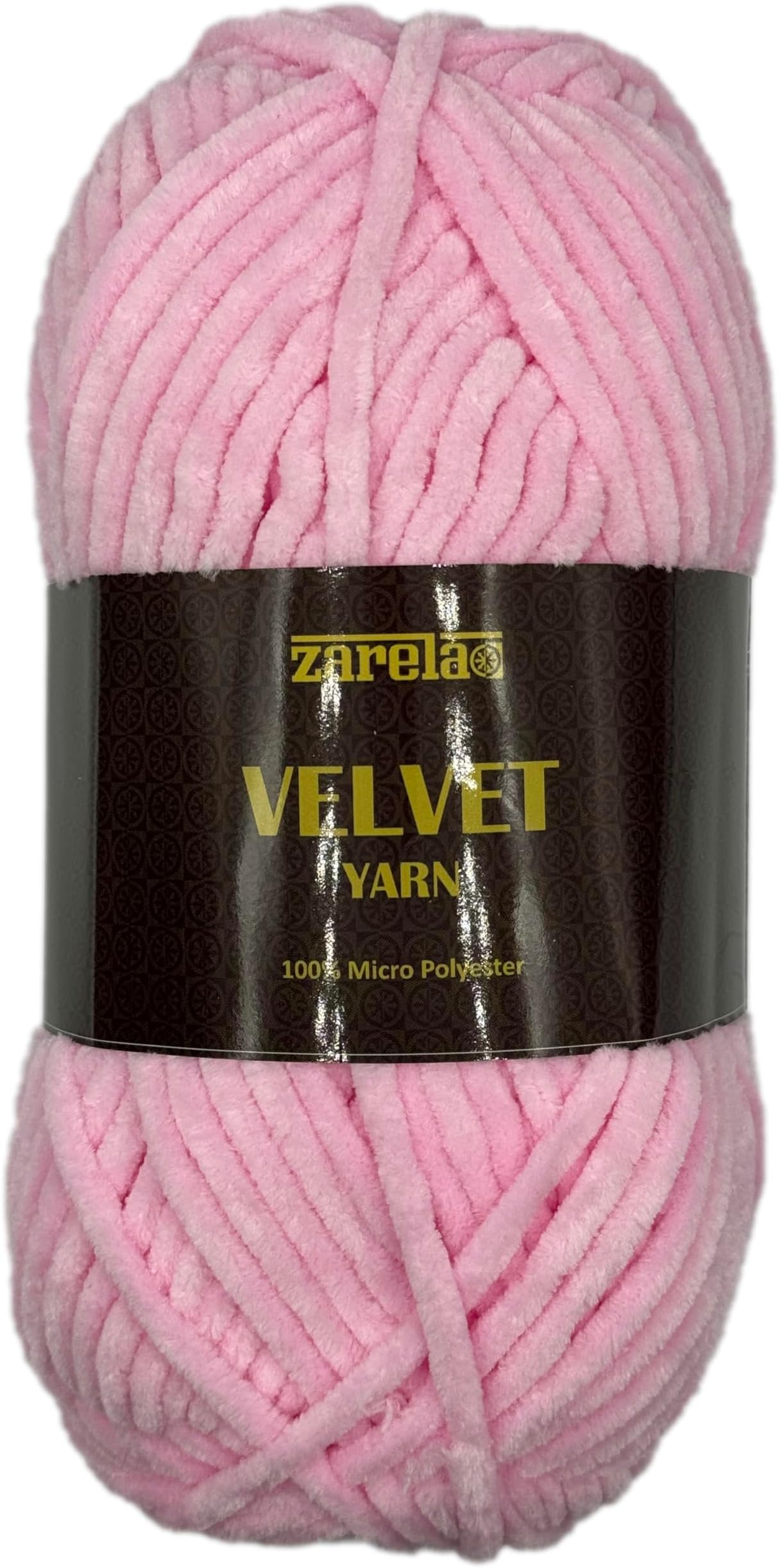 Zarela Luxury Velvet Yarn 100g (03 Pink) : Amazon.co.uk: Home & Kitchen