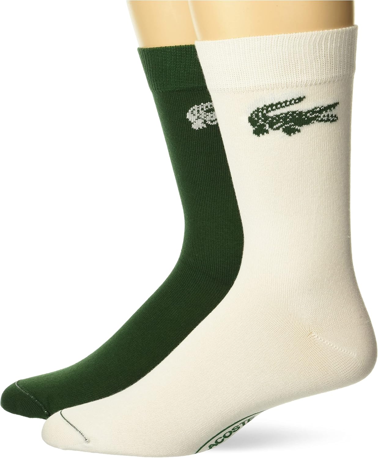 Paquete de 2 calcetines sólidos de tubo de cocodrilo, RA6844-X0N-6.5-9 ...