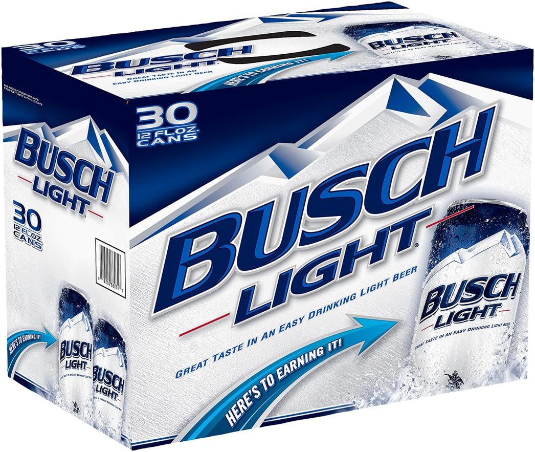 Amazon.com: Busch Light, 30 pk, 12 oz cans, 4.1% ABV : Grocery ...