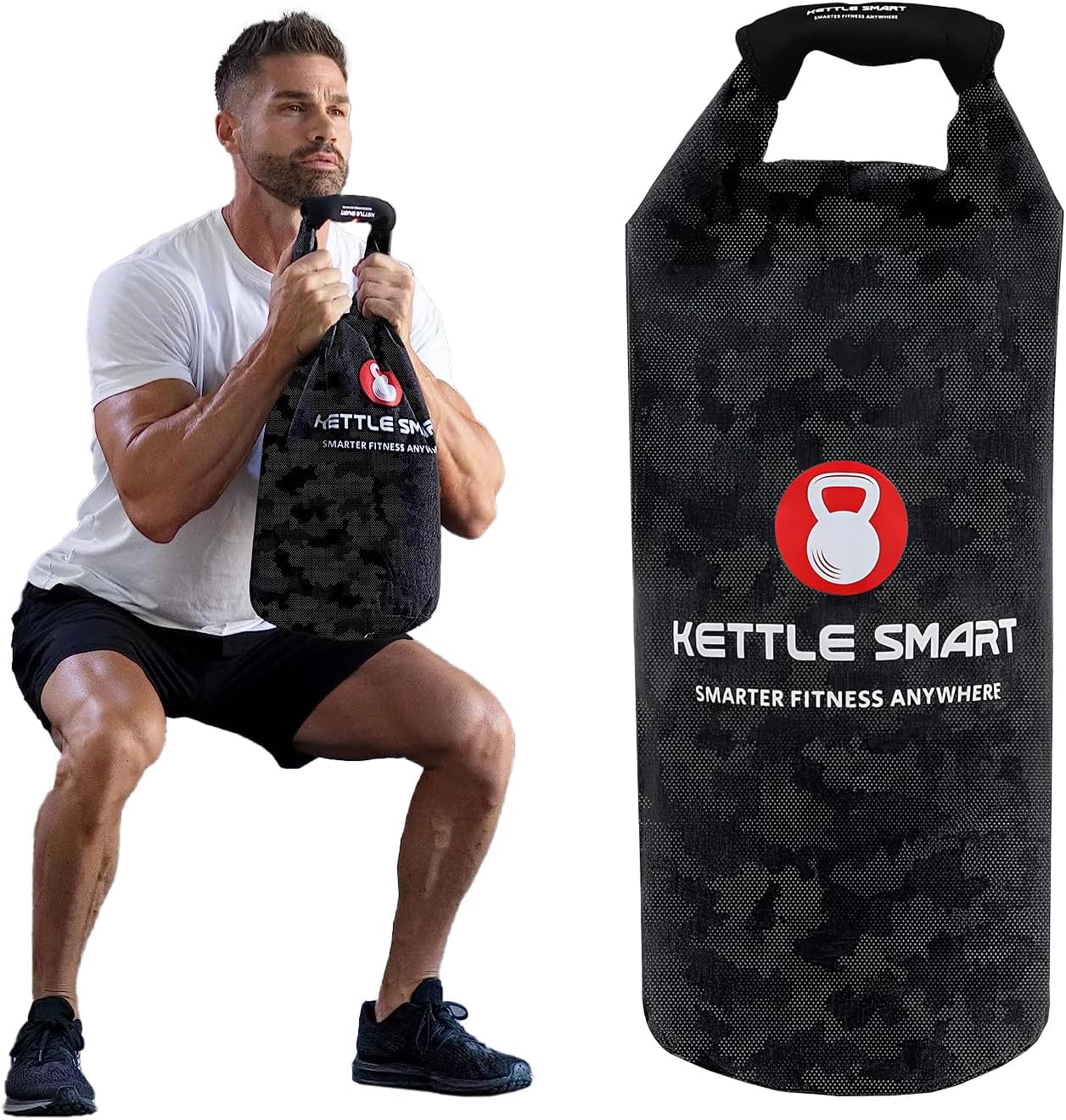 Amazon.com : Kettle Smart® Adjustable Kettlebell - Foldable and ...