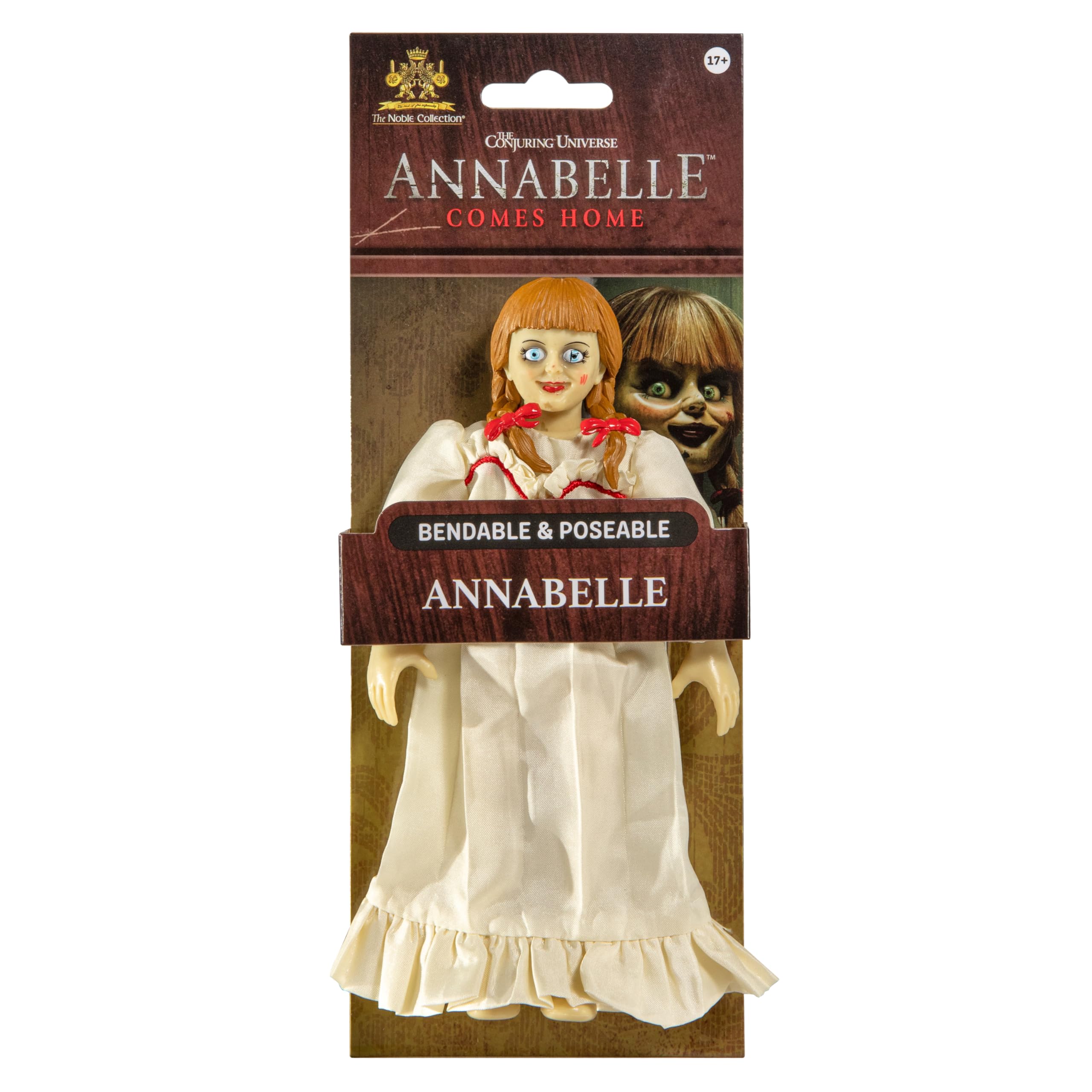 Amazon.com: The Noble Collection Bendable Annabelle : Toys & Games