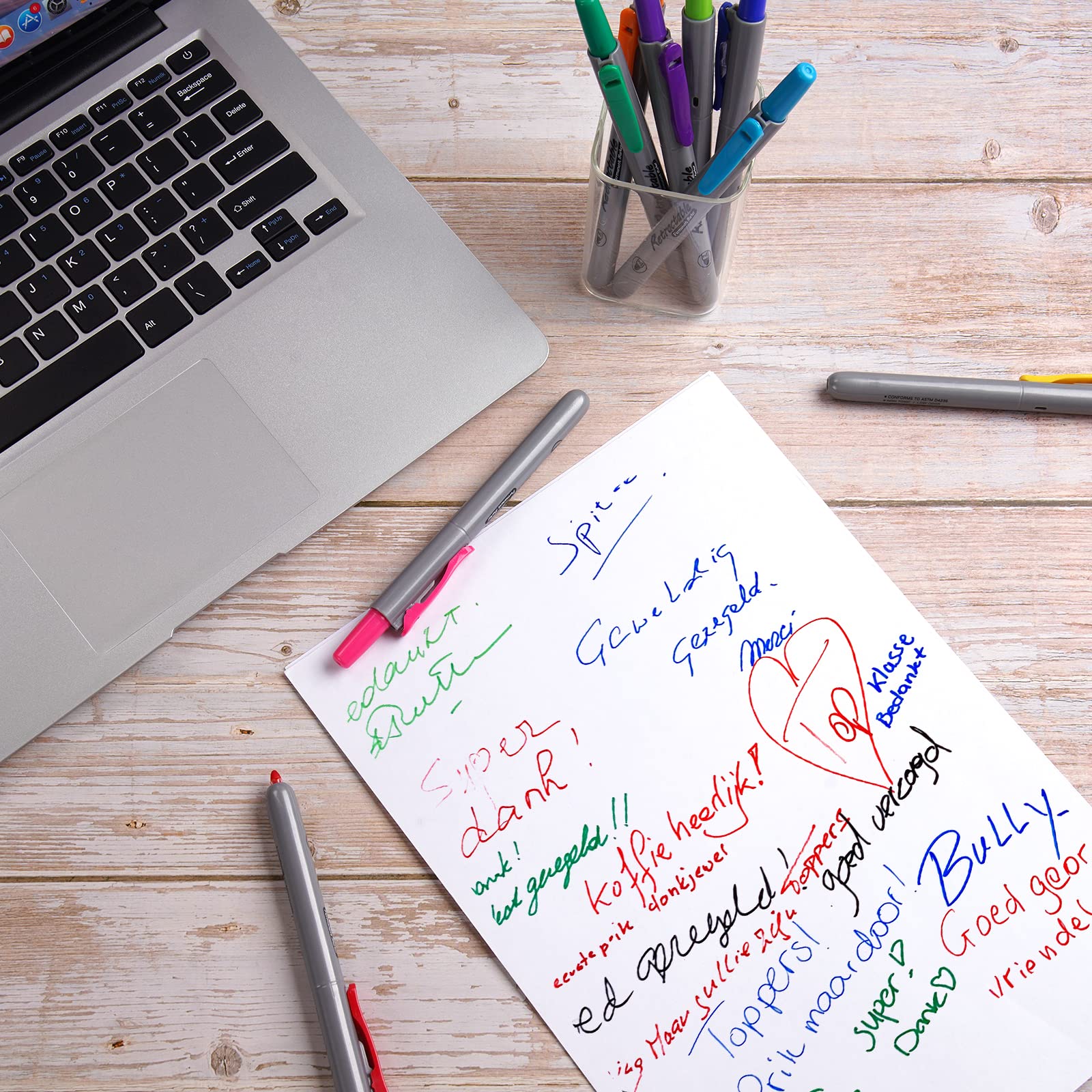 Snapklik.com : WRITECH Retractable Permanent Markers Assorted : Fine ...