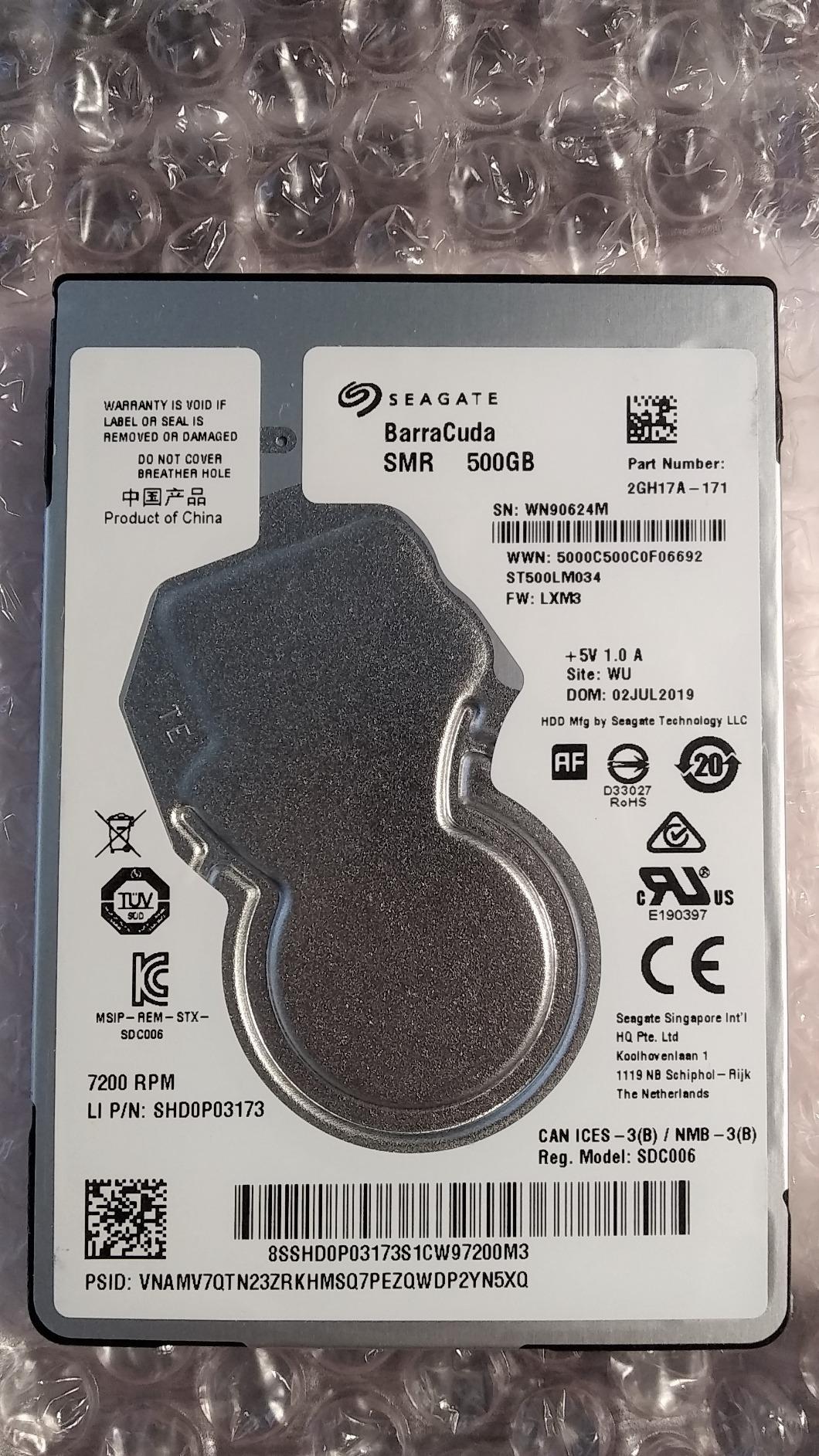 Amazon.com: Seagate BarraCuda Pro 500GB Internal Hard Drive Performance ...
