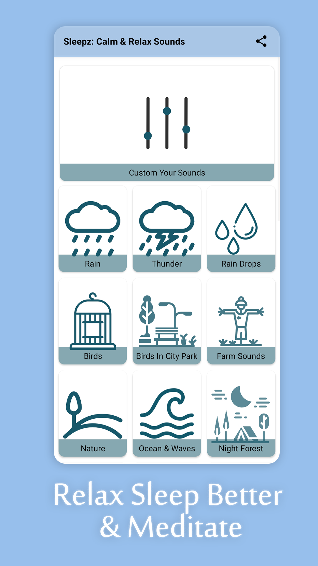 Sleepy: Calm & Relax Sounds - App on Amazon Appstore