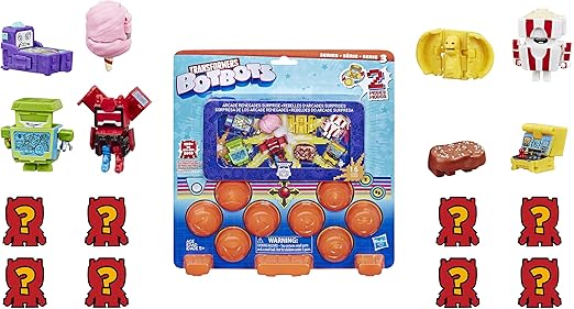 Amazon.com: Transformers Toys Botbots Arcade Renegades Surprise 16 ...
