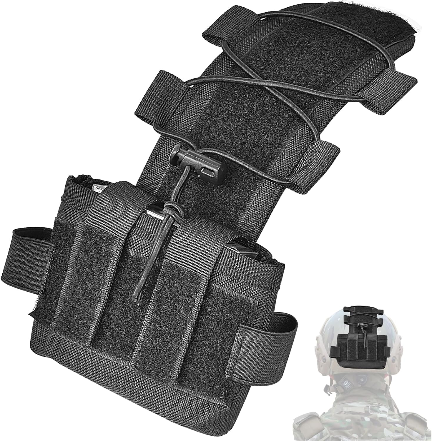 Amazon.com: Gexmil Tactical Helmet Battery Pouch Counterweight Pouch ...