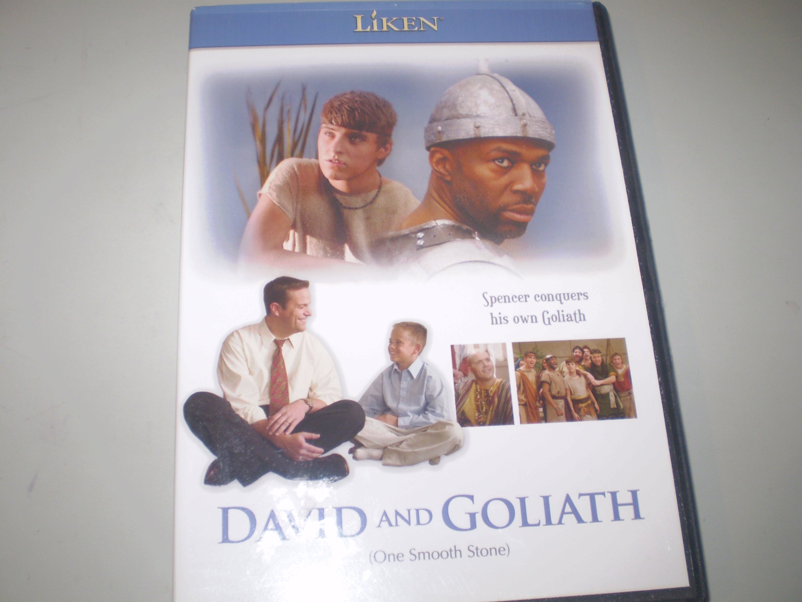 Amazon.com: one Smooth Stone:David and Goliath (Liken Bible Series),DVD ...