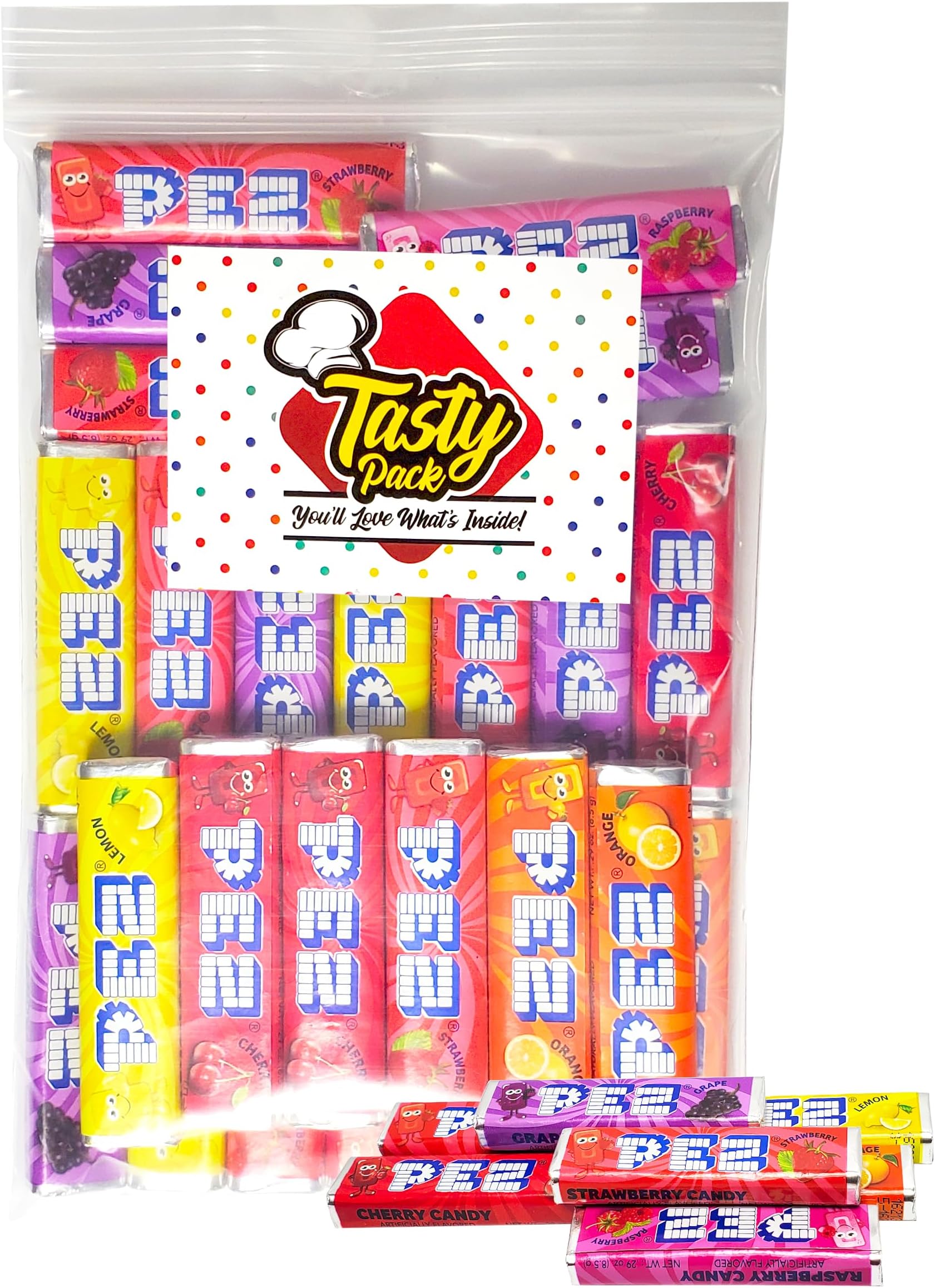 Amazon.com : Only Kosher Candy Assorted Fruit Flavor Pez Refills 10 ...