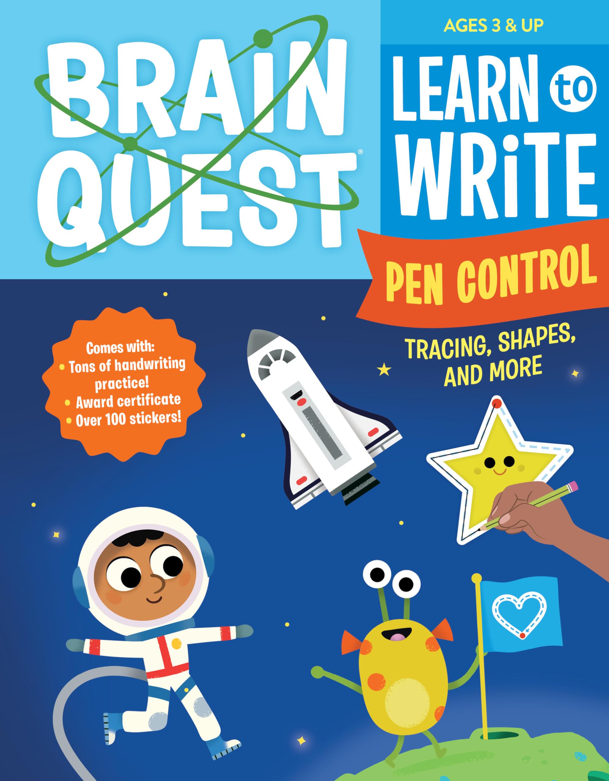 Brain Quest Learn to Write: Pen Control, Tracing, Shapes, and More ...