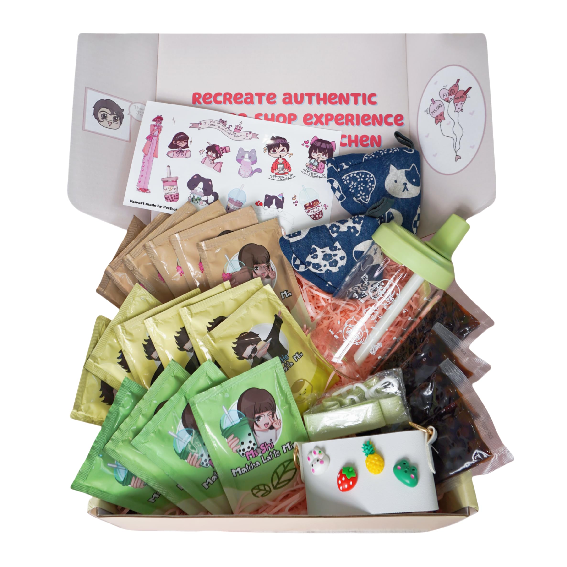 Amazon.com: SHE BOBA Tea DIY Kit - Instant Boba Bubble Pearl, Brown ...