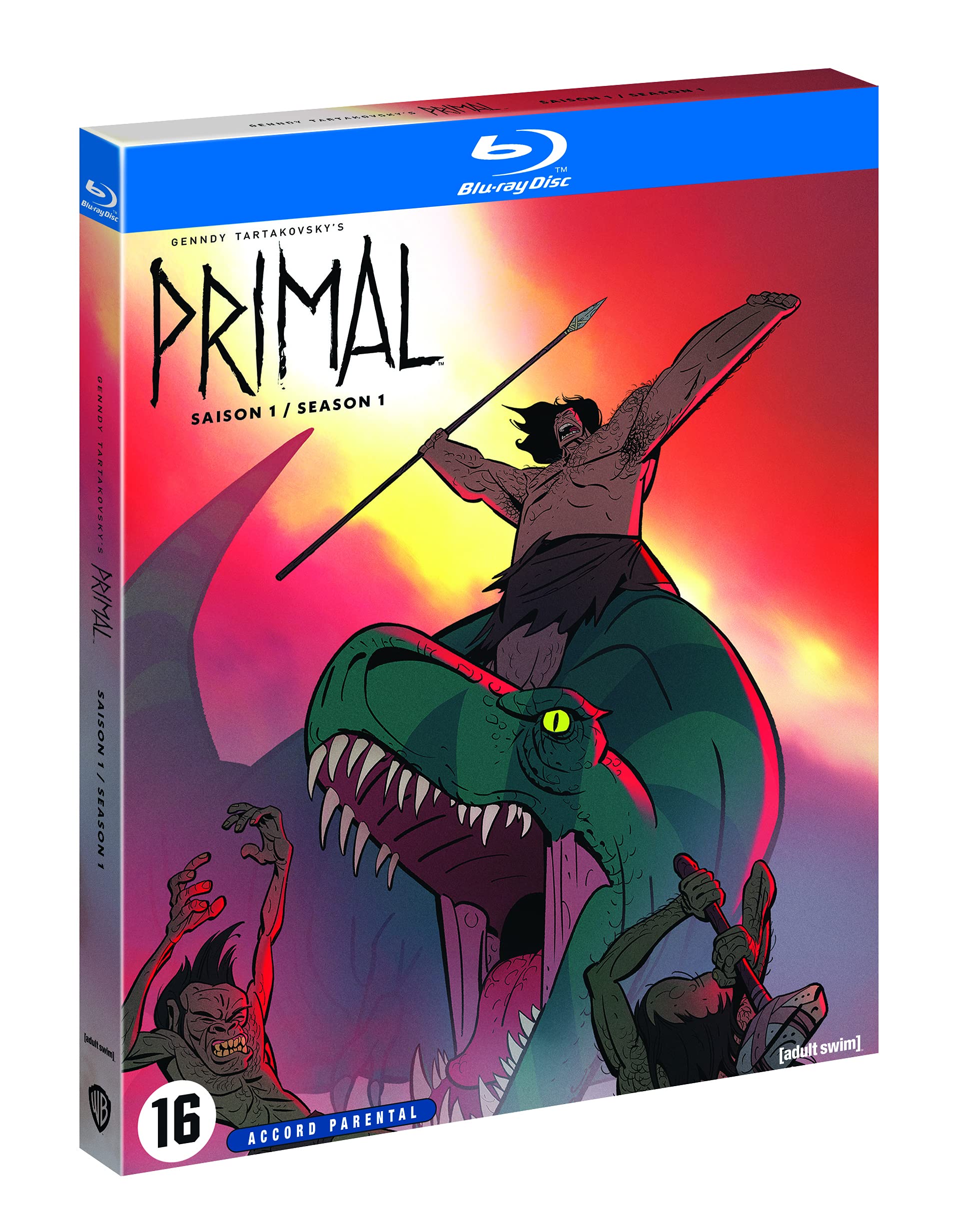 Primal-Saison 1 [Blu-Ray]: Amazon.fr: Genndy Tartakovsky: DVD et Blu-ray
