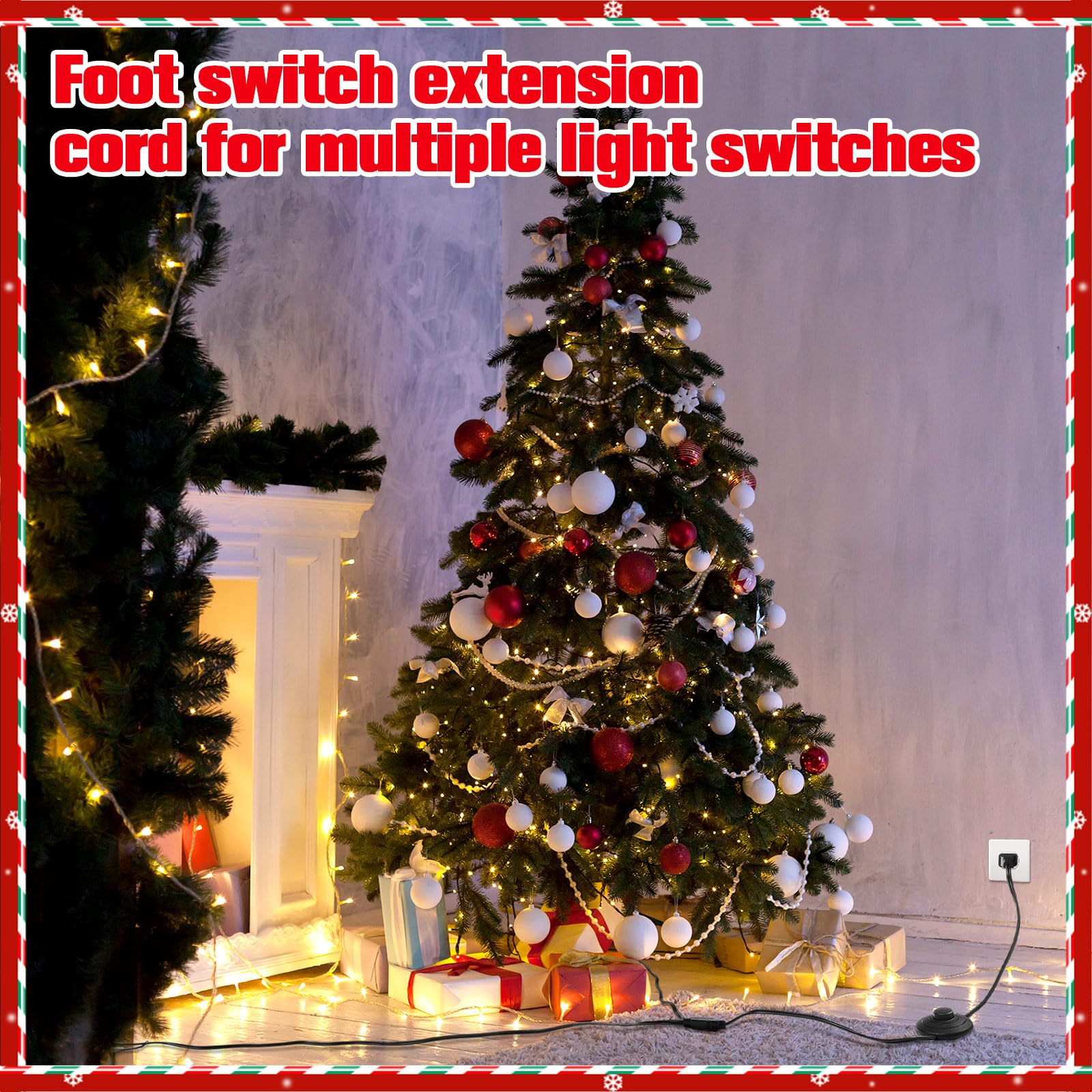 On Off Switch Extension Cord Christmas Tree