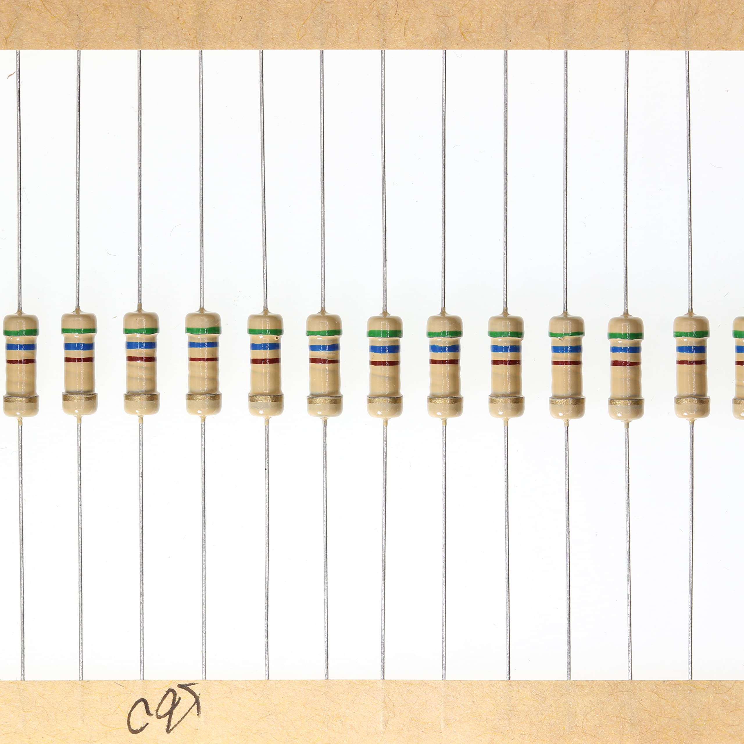 Snapklik.com : 100 Pieces 0.5 Watts 1/2W 560R 560 Ohm 5% Carbon Film ...