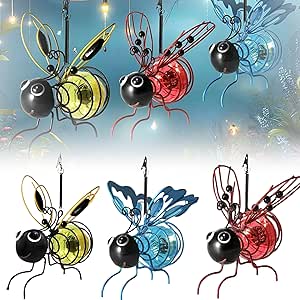 Amazon.com : 2025 New Solar Bees Lights Outdoor, Solars Bee Simulation ...