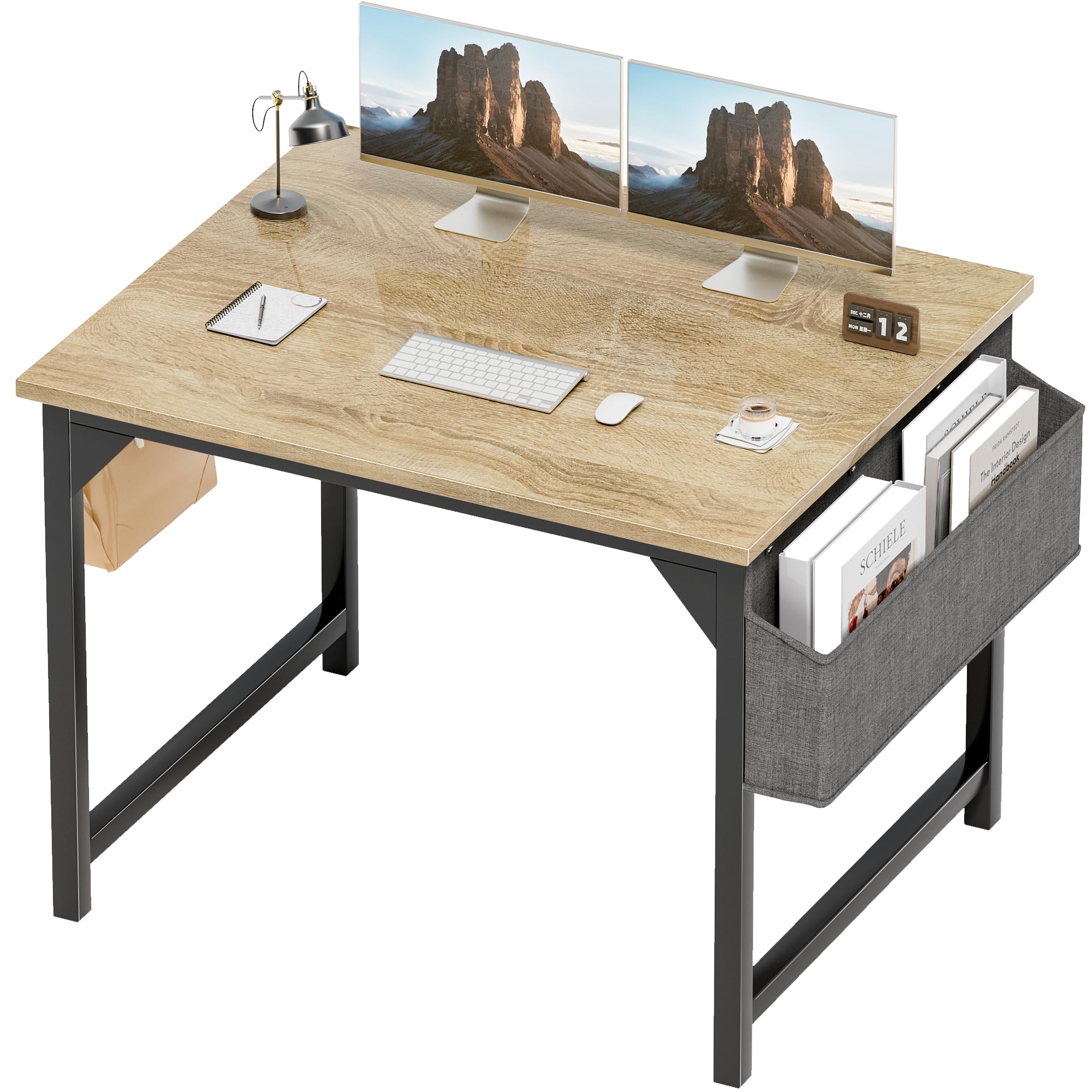 Amazon.com: Shahoo 32 Inch Computer Desk, Wood Modern Simple Home ...