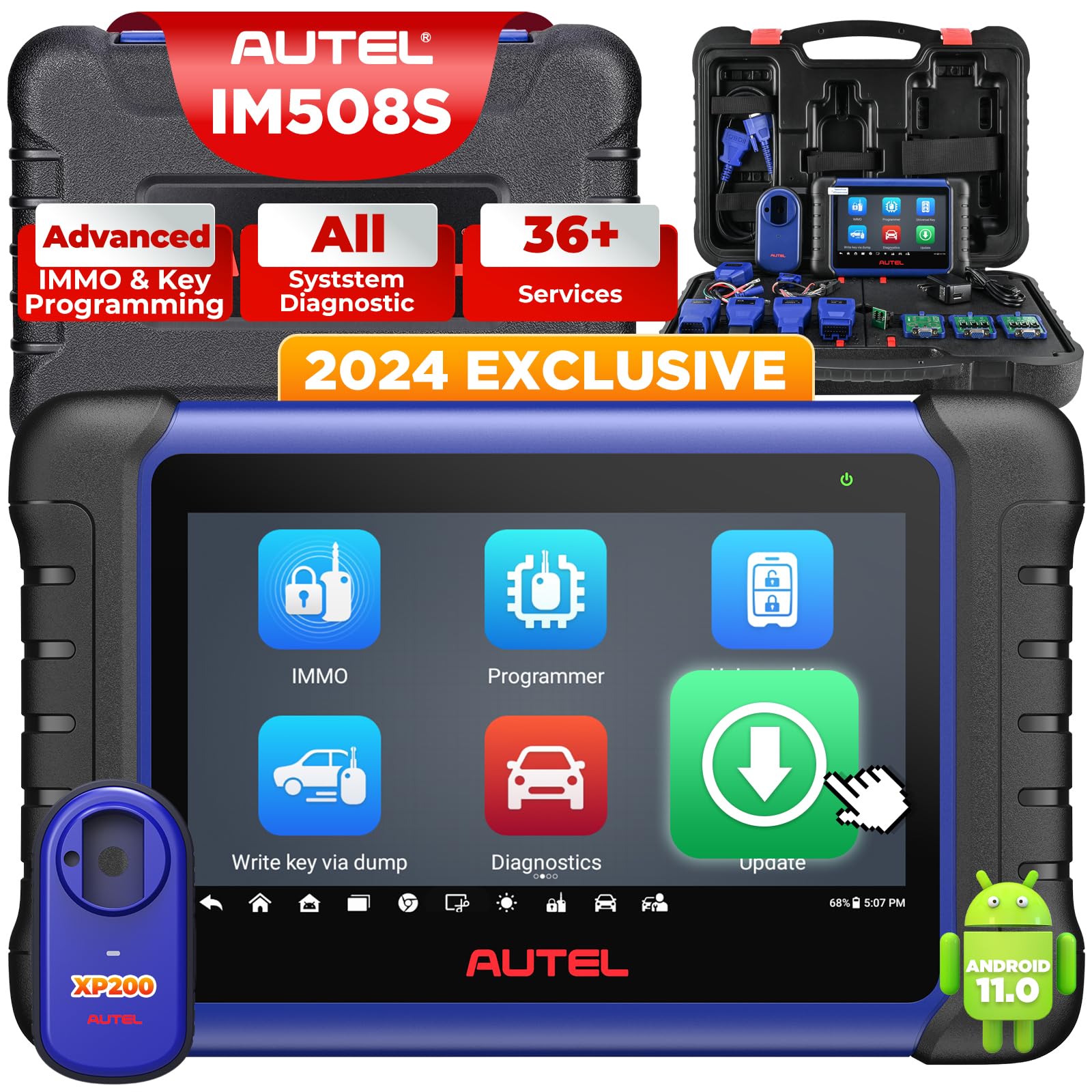 Autel MaxiIM IM508S Scanner [2 Jahres Update] Schlüssel ...