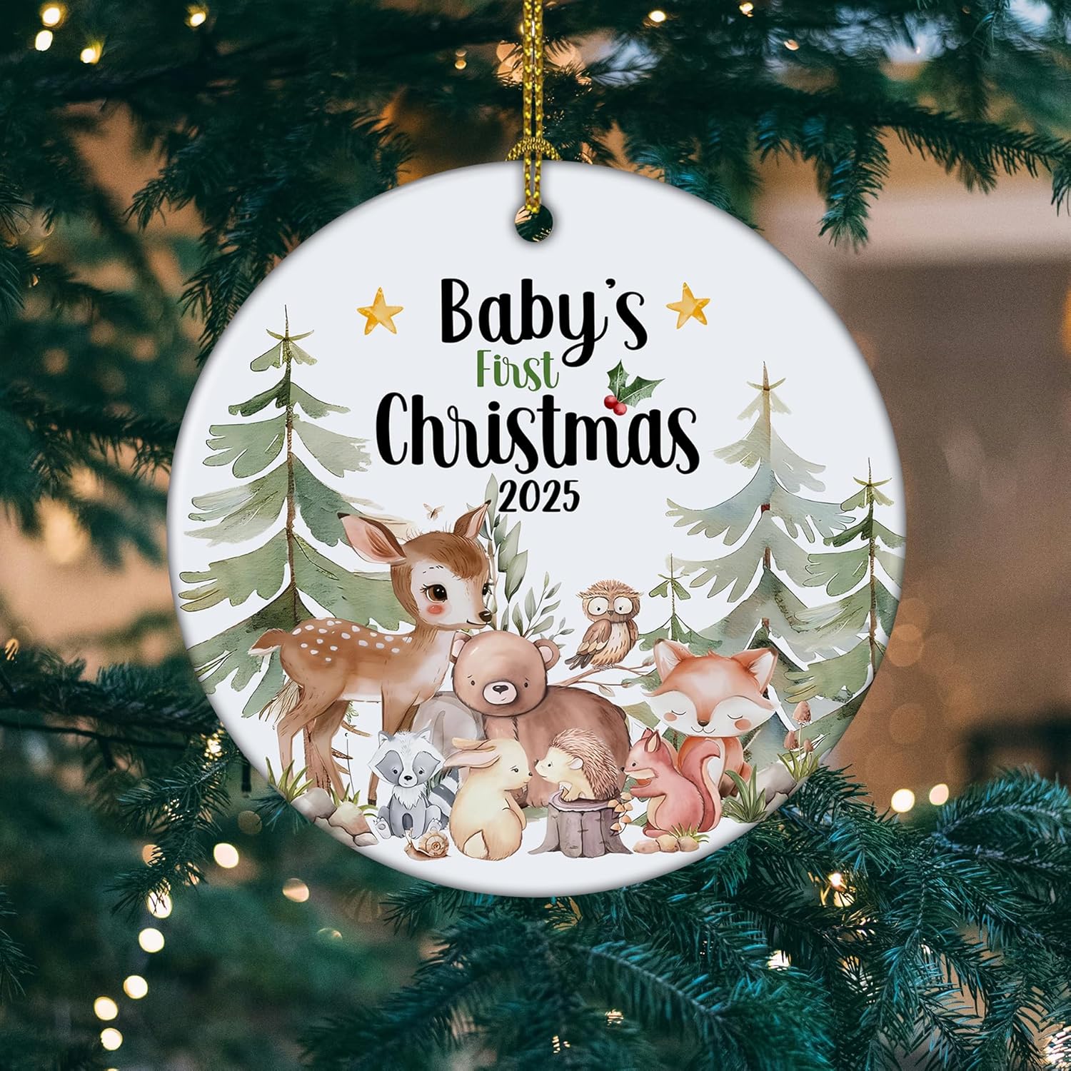 Baby's First Christmas Ornament 2025 - Baby First Christmas Boy Girl ...