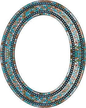Amazon.com: Zorigs Mirror Wall Art Décor – Handcrafted Decorative Wall ...