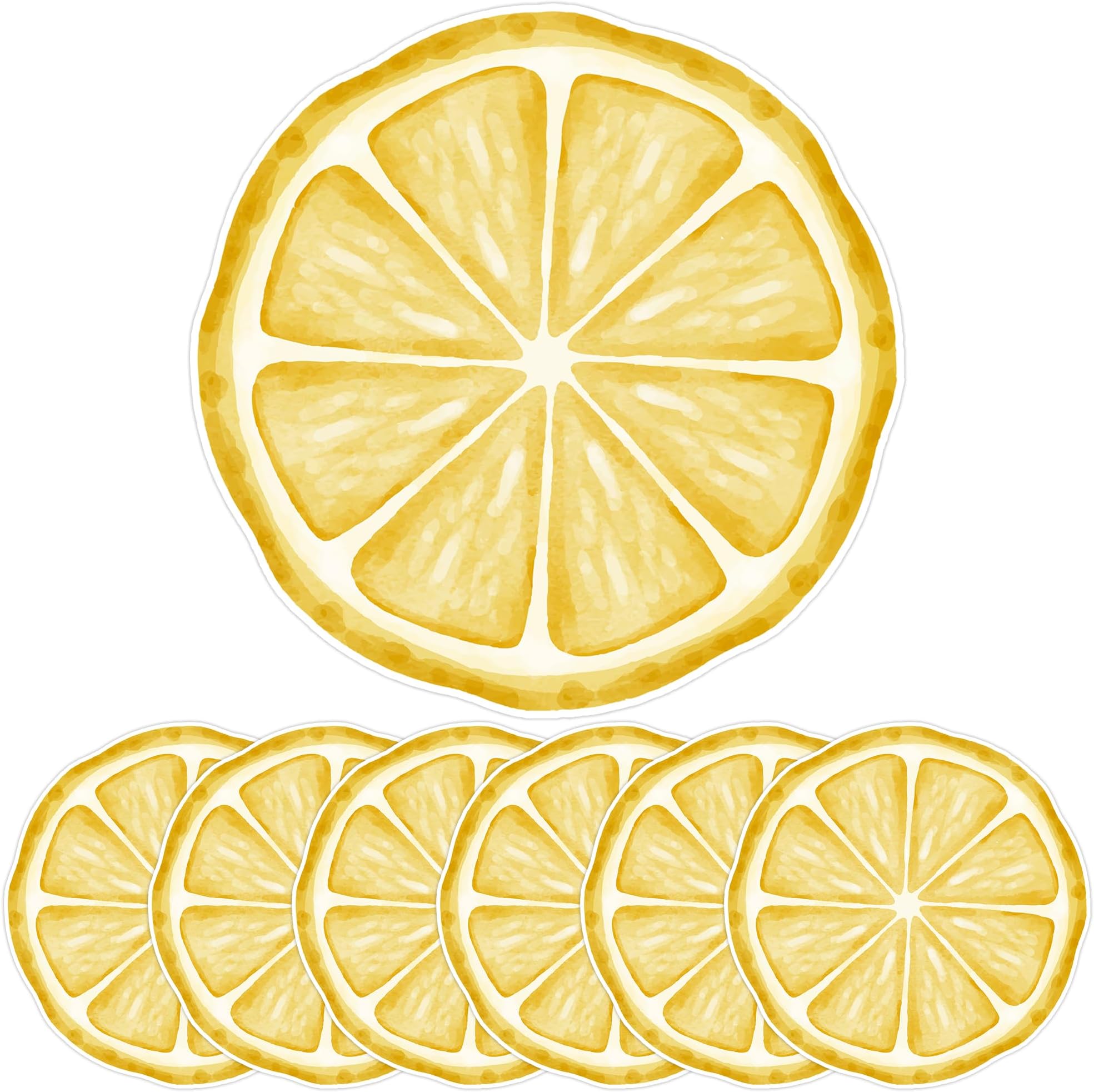 Amazon.com: Wonmon 50PCS Lemon Cutouts for Bulletin Board Decorations ...