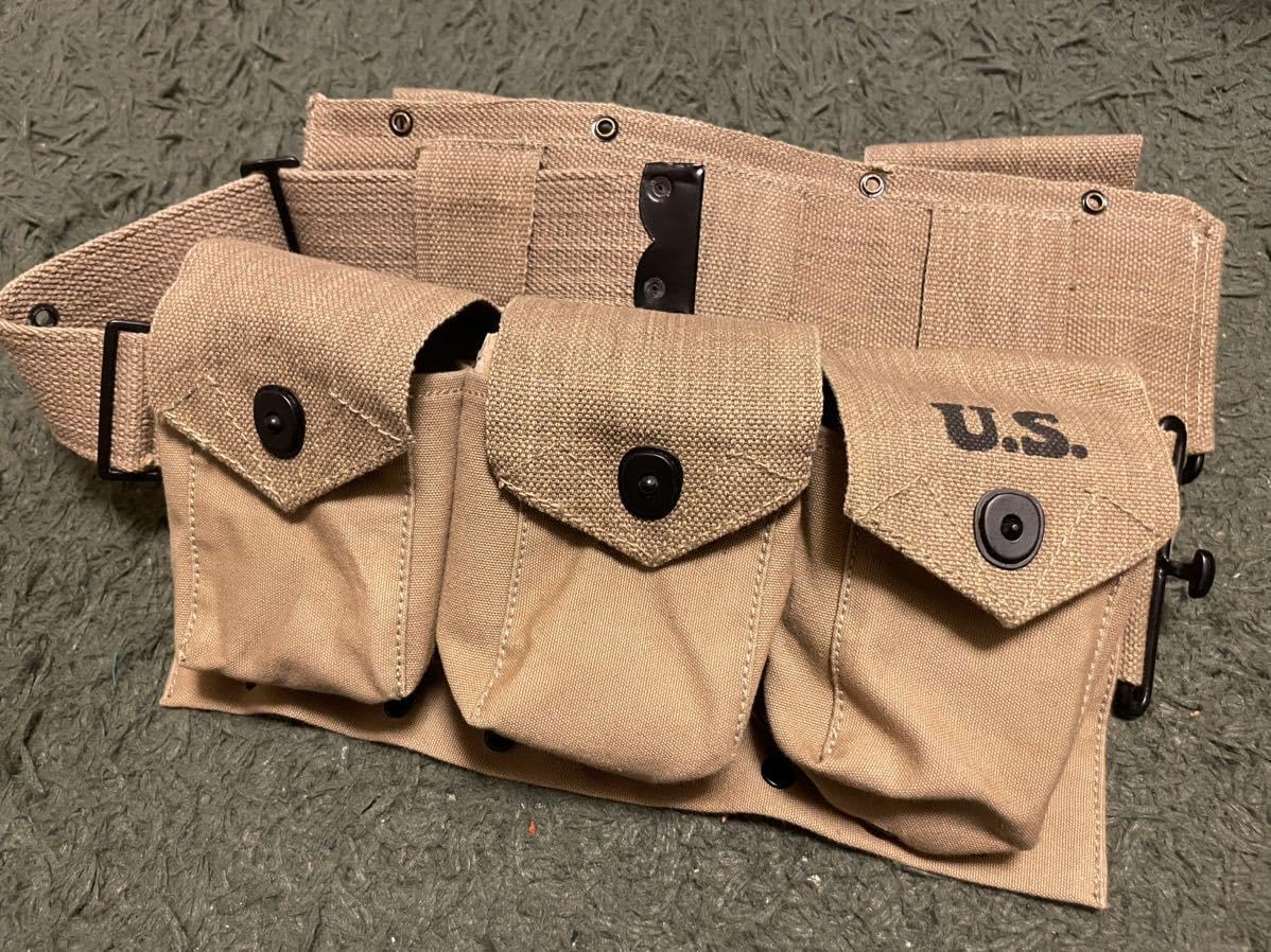 Amazon.co.jp: ww2 アメリカ軍 米軍 BARベルト 朝鮮戦争 ベトナム戦 SOG M16 XM177マガジンポーチ 弾帯 装備 ...