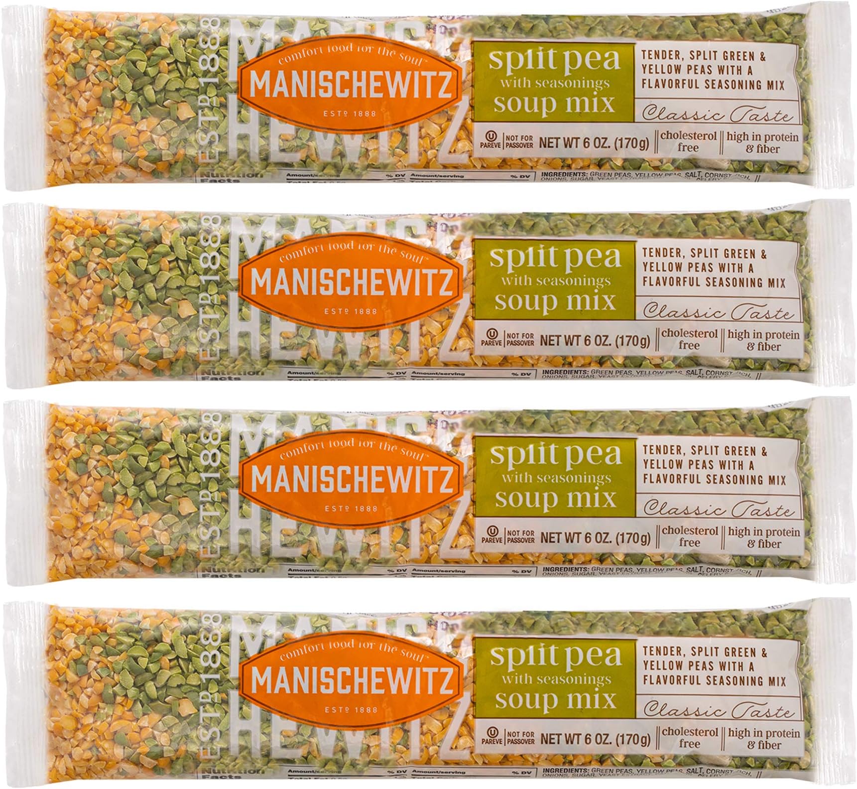 Amazon.com: Manischewitz Soup Mix Split Pea (4 Pack)