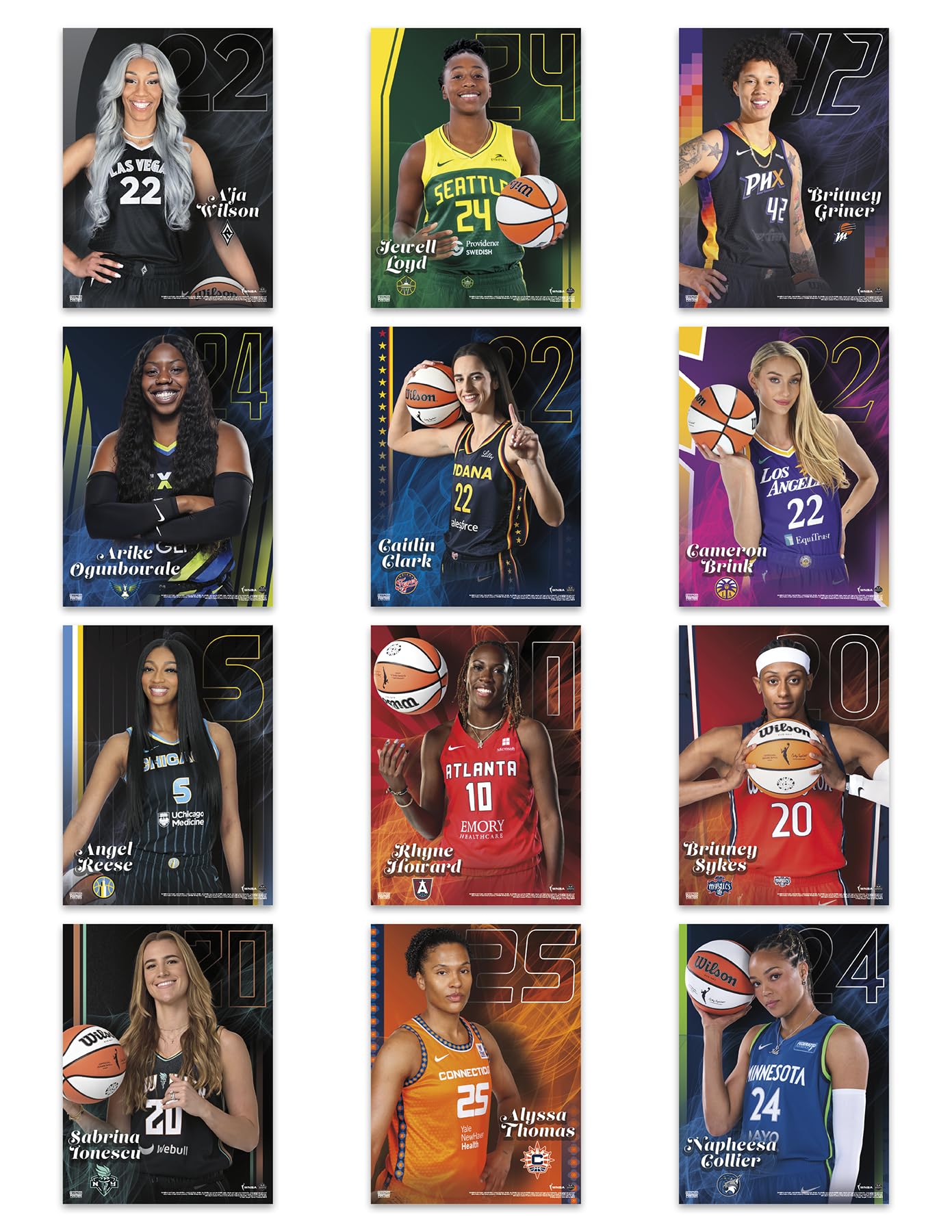 Amazon.com: Trends International WNBA League Superstars Poster Book 24 ...