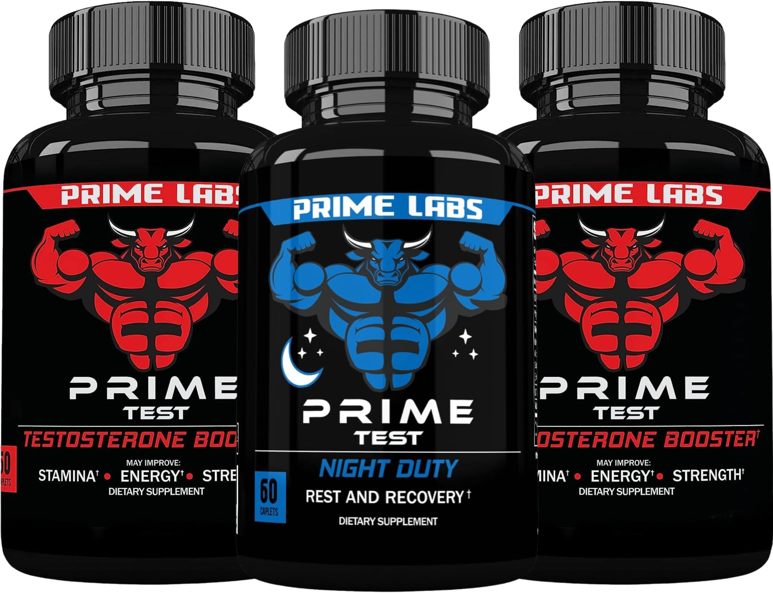 Amazon.com: Prime Labs Prime Test Testosterone Booster (60 Count, 2 ...