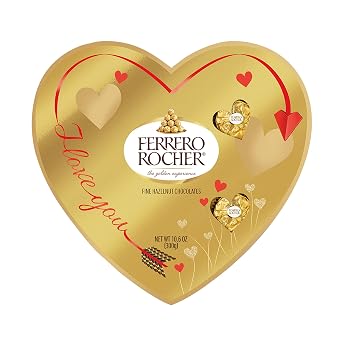 Amazon.com : Ferrero Rocher Fine Hazelnut Milk Chocolate, 24 Count ...