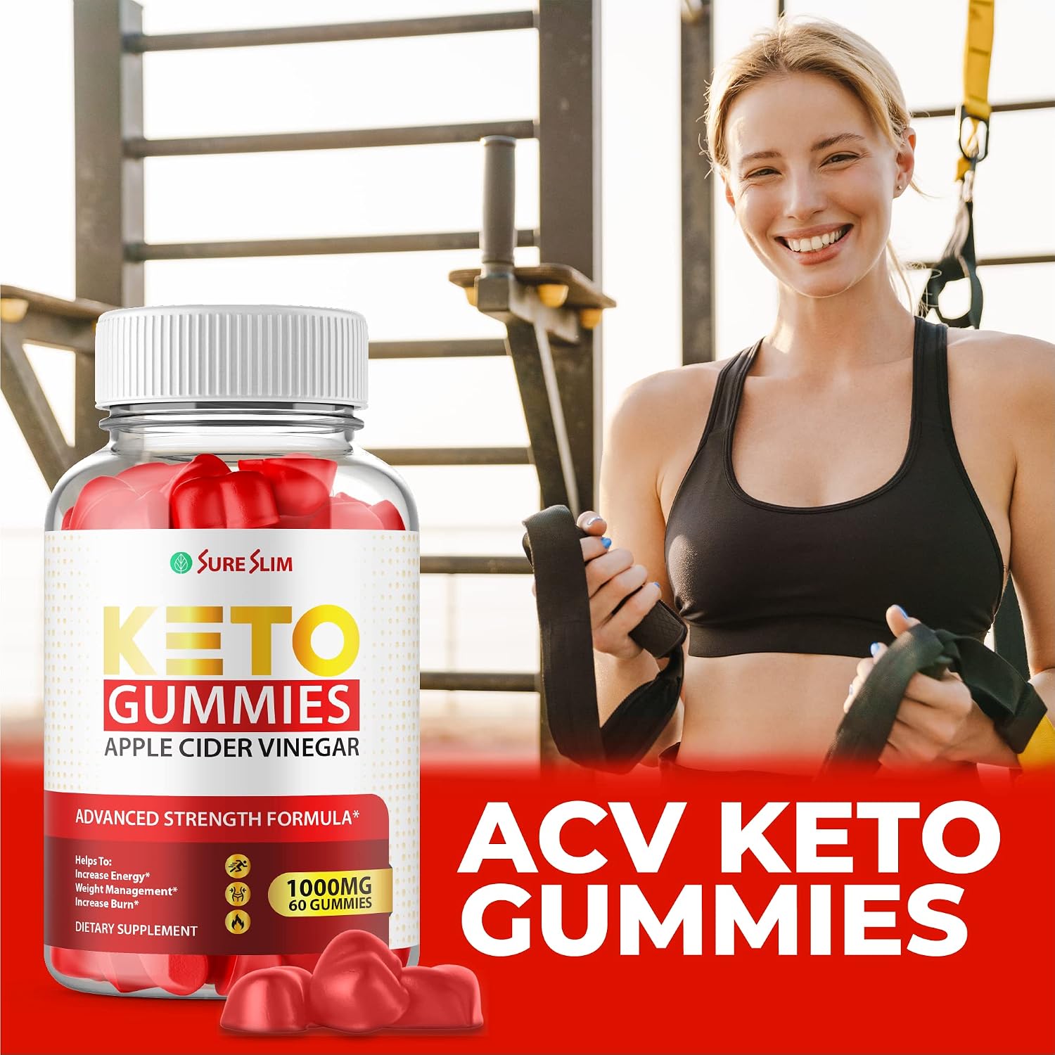 Gomitas Keto Sure Slim Fórmula oficial veganas sin OMG gomitas Keto con ...