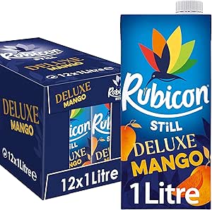 Rubicon Still 12 Pack Deluxe Mango Juice Drink, Made with Handpicked ...