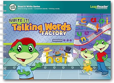 Amazon.com: LeapFrog LeapReader Book Write it Talking Words Factory ...