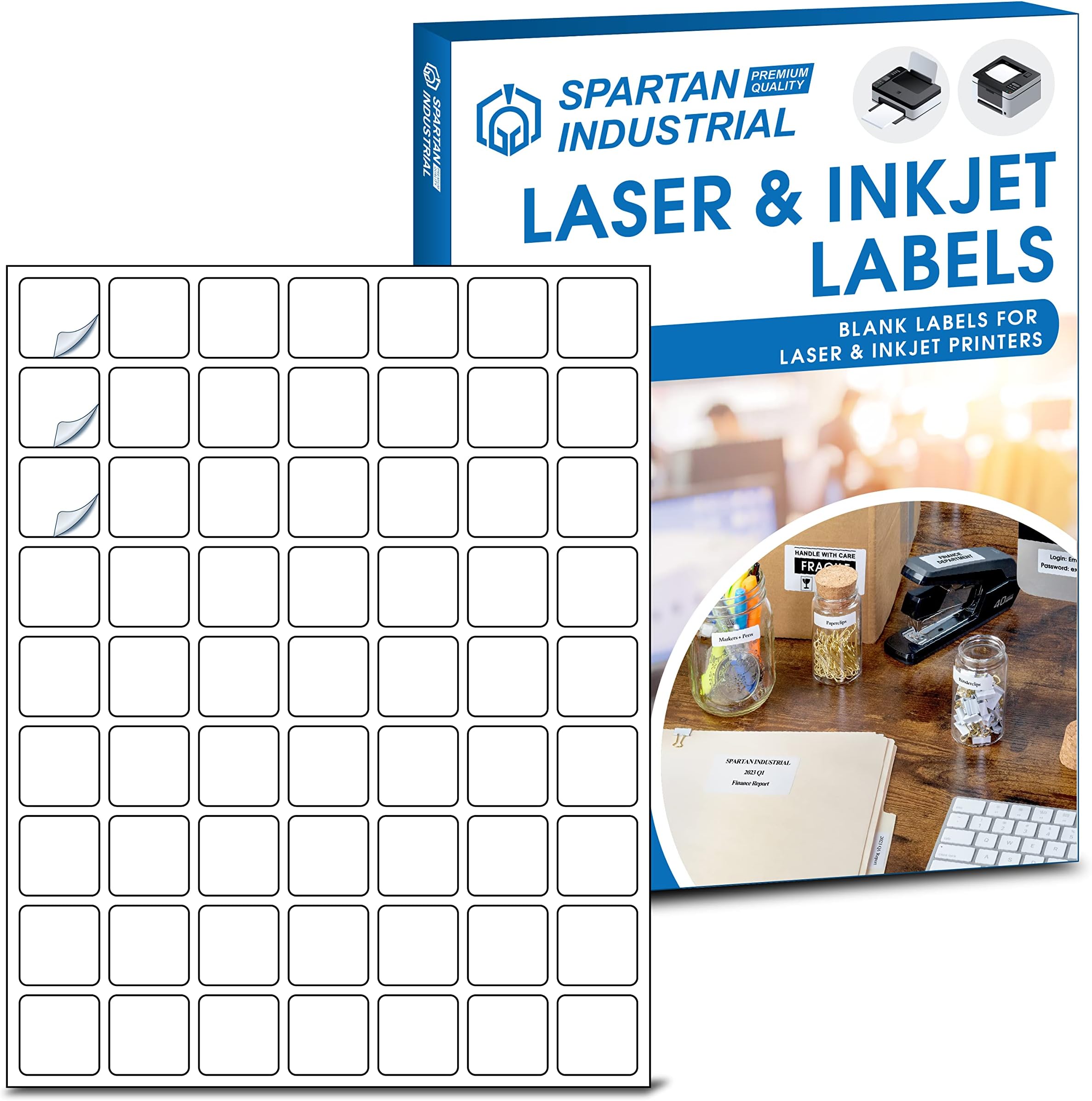 Amazon.com : UPC EAN Barcode Labels 1.5" X 1" Rectangle Blank Labels ...