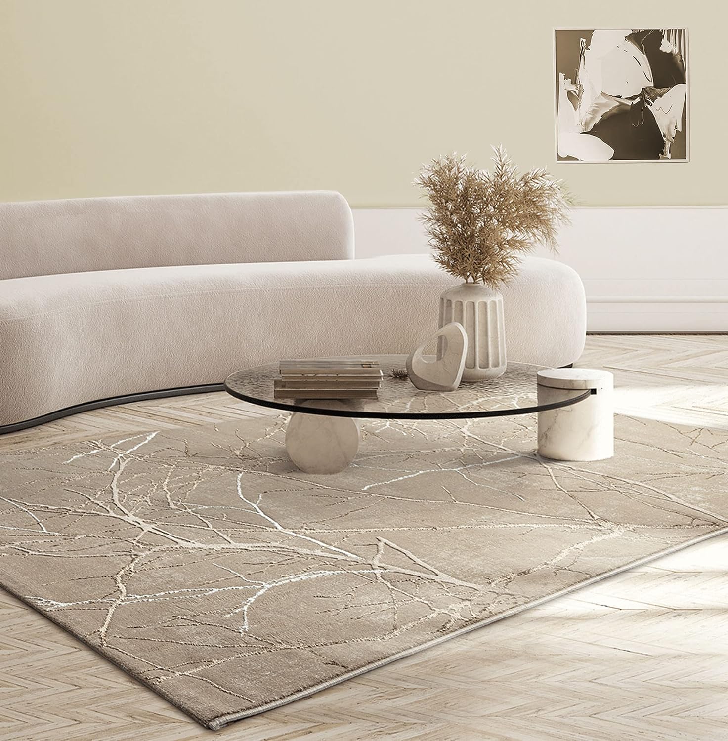 the carpet Mila Tappeto moderno per soggiorno, elegante e lucido, a ...