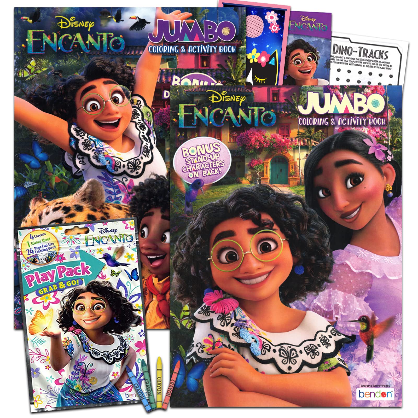 Disney Encanto Coloring Book Super Set for Kids - Bundle with 3 Encanto ...