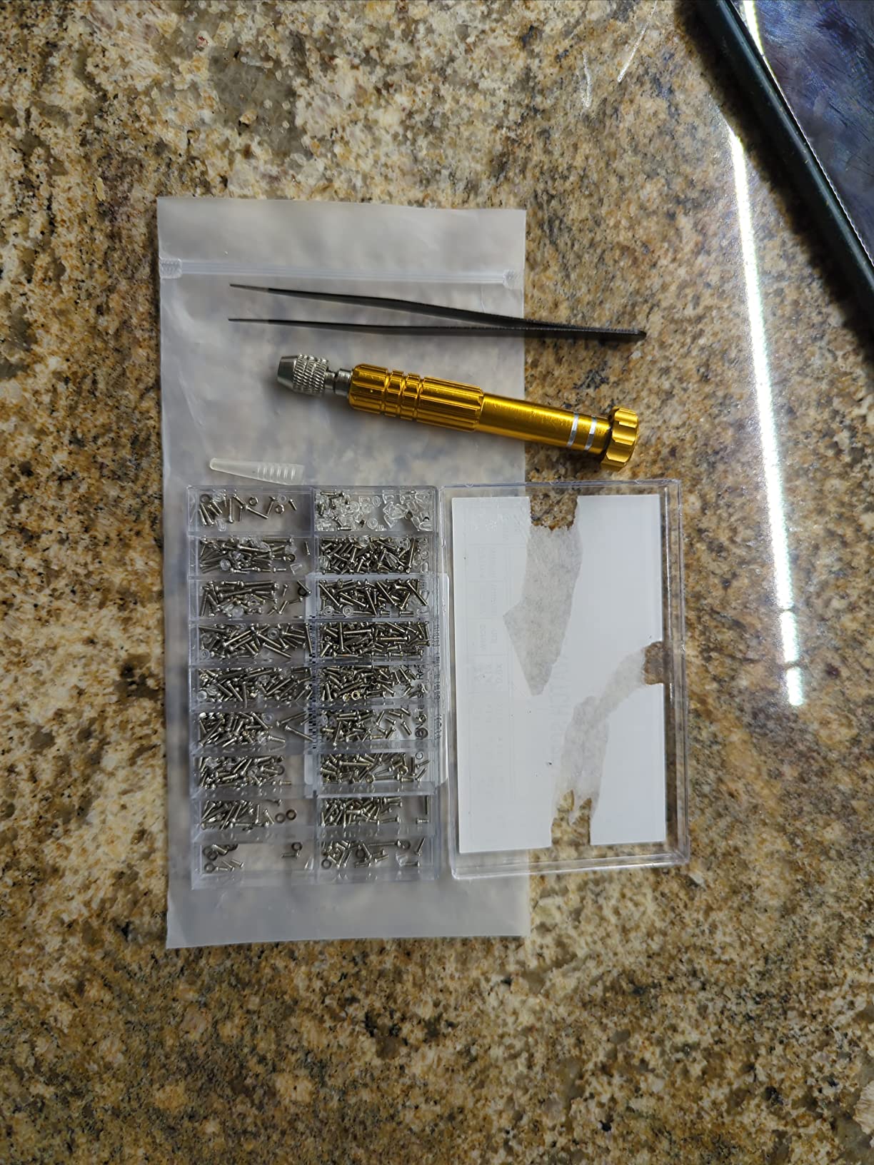 Glasses Repair Kit Eyeglass Repair Tool Spectacles Repair set with ...