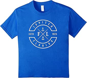 Amazon.com: Jupiter Florida T Shirt Emblem : Clothing, Shoes & Jewelry
