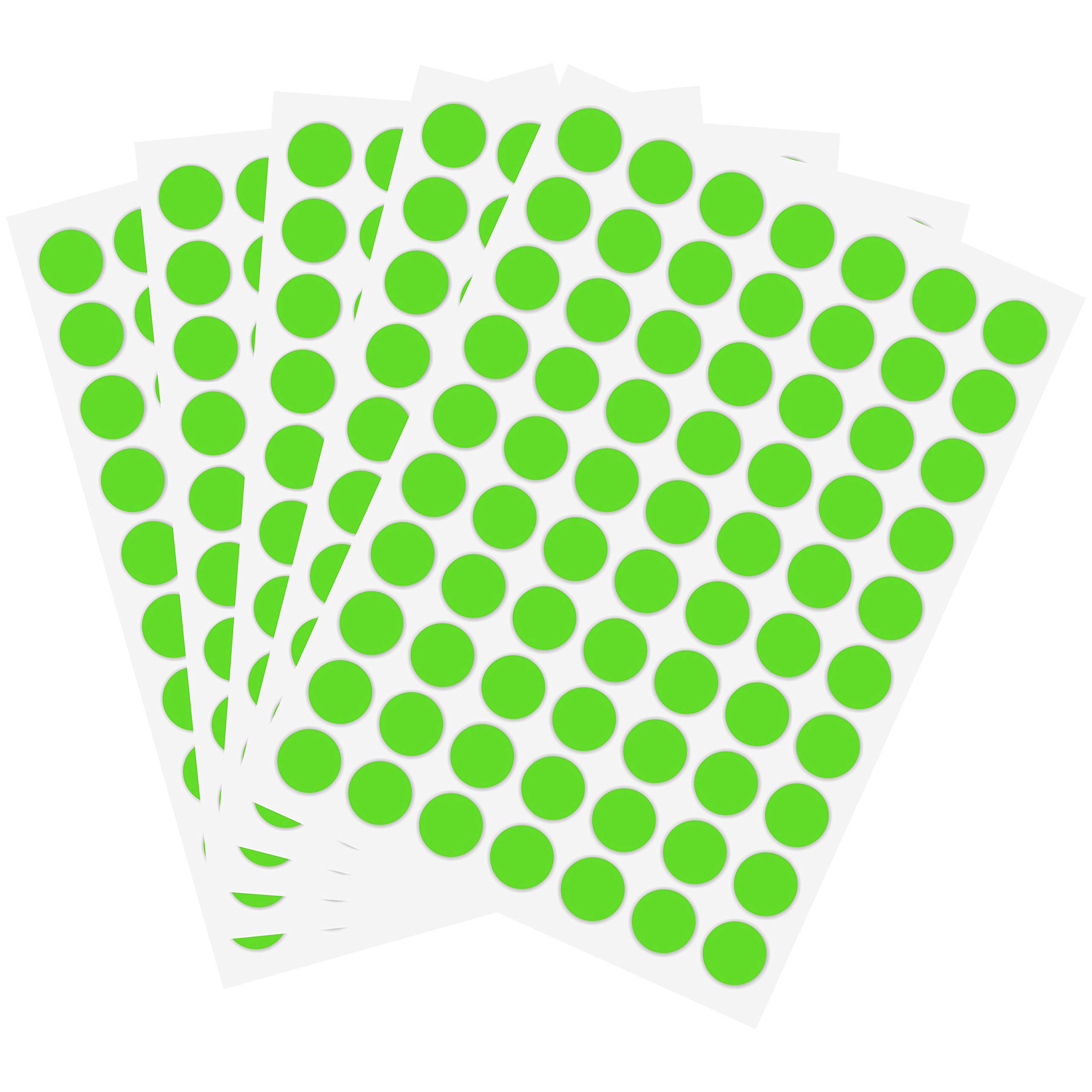 Snapklik.com : PARLAIM 1050 PCS 3/4 Inch Round Color-Code Dot Stickers ...